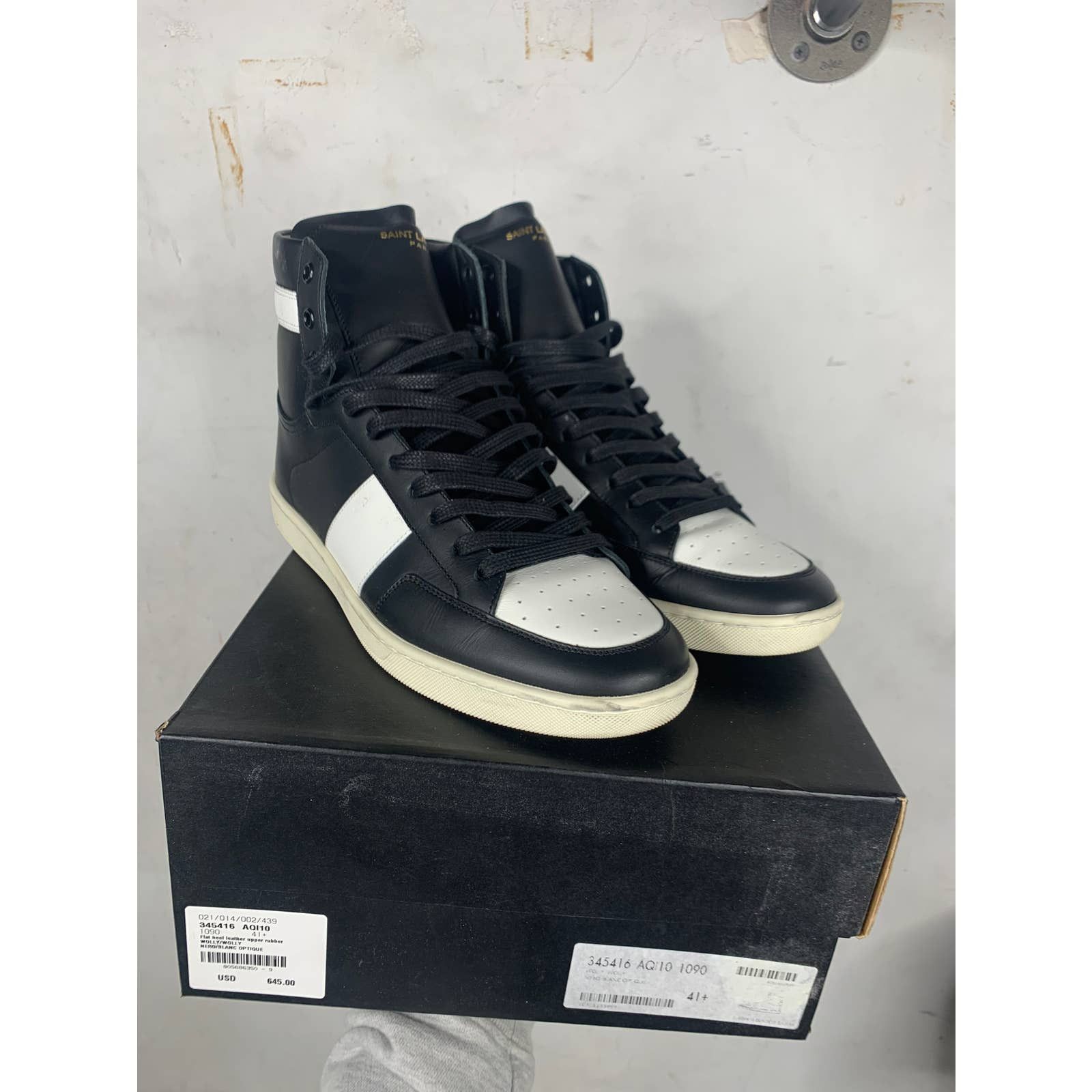Saint Laurent Paris Saint Laurent High Top SLP | Grailed