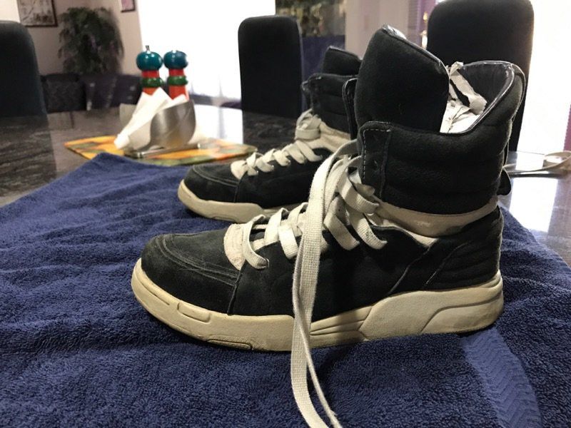 Diet Butcher Slim Skin DBSS x Midwest Goat Suede High Top Sneakers ...