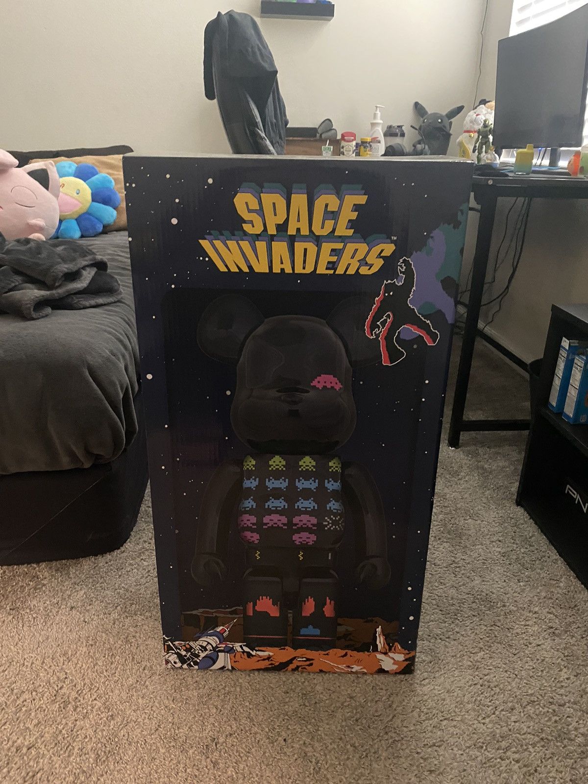 Medicom Bearbrick Bearbrick Space Invaders | Grailed
