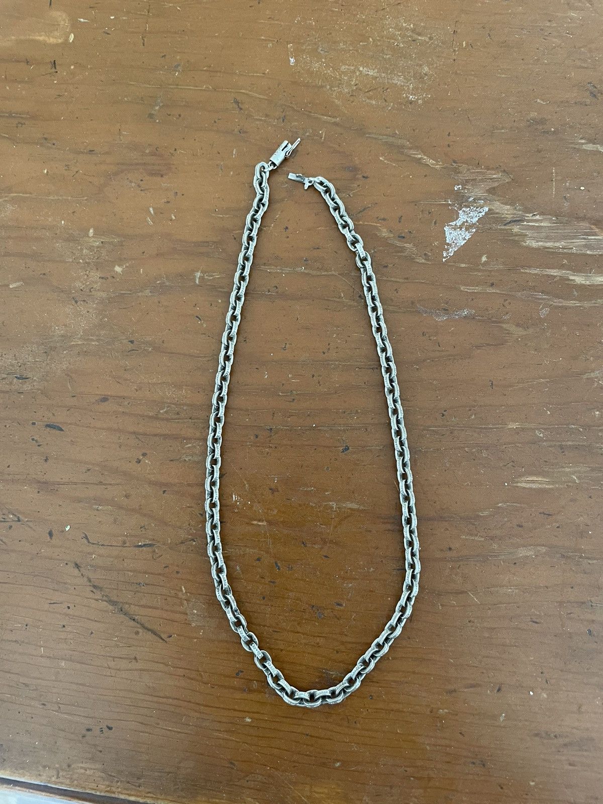 Chrome Hearts Chrome hearts paper chain necklace | Grailed