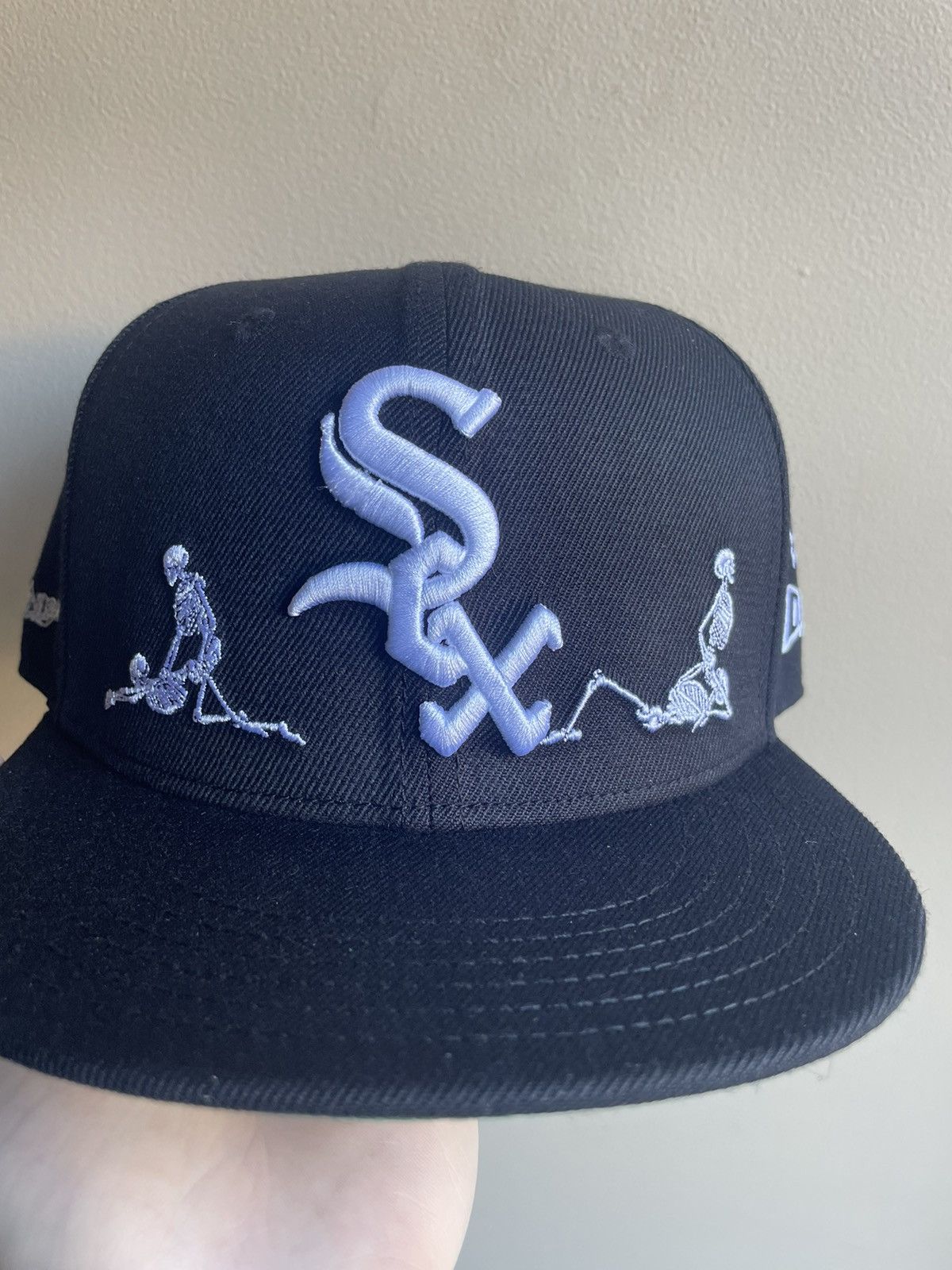 TeamSESH TeamSesh Skeleton Sex fitted hat | Grailed