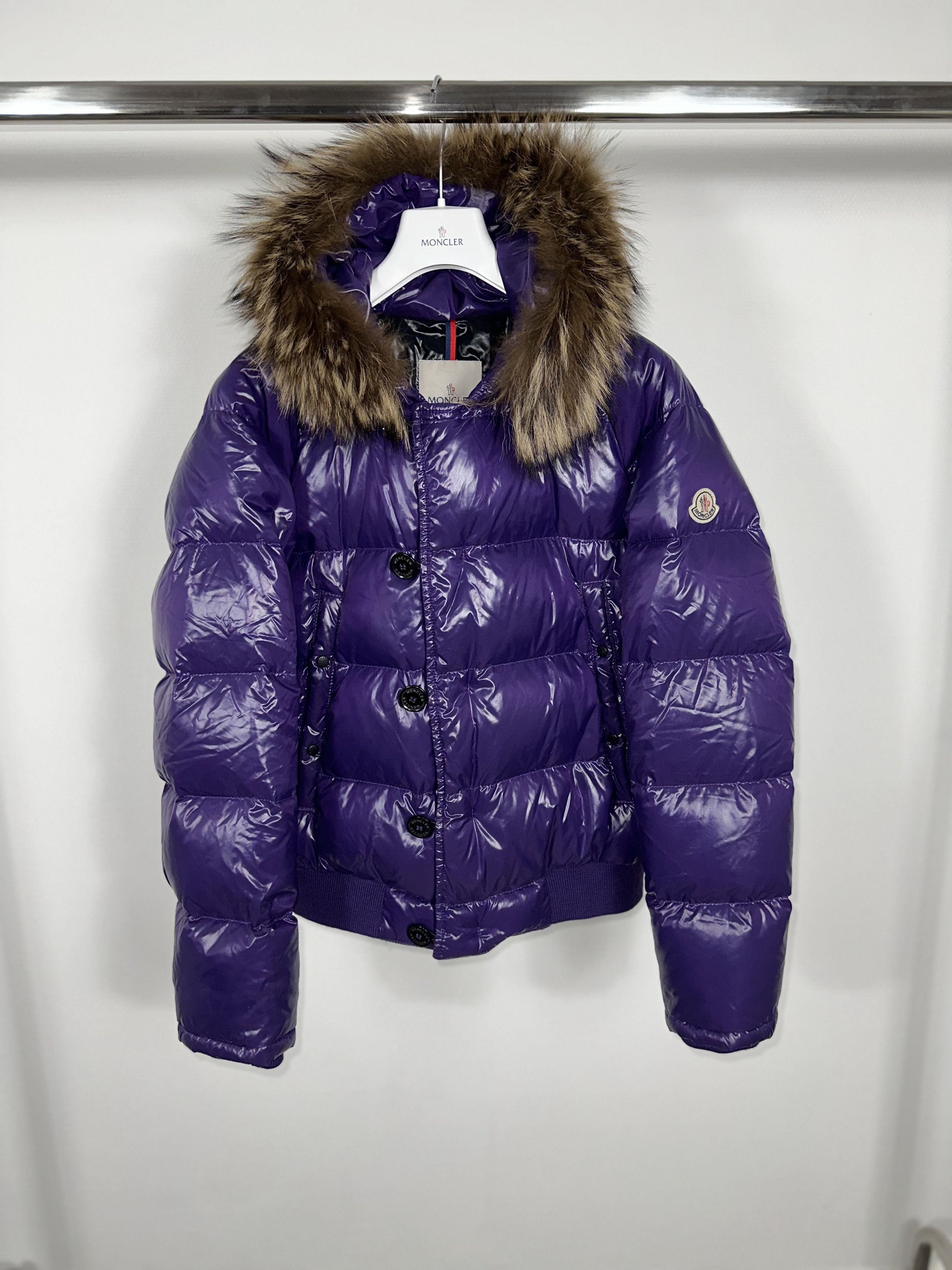 Moncler Moncler jacket Bulgare size 3 purple | Grailed