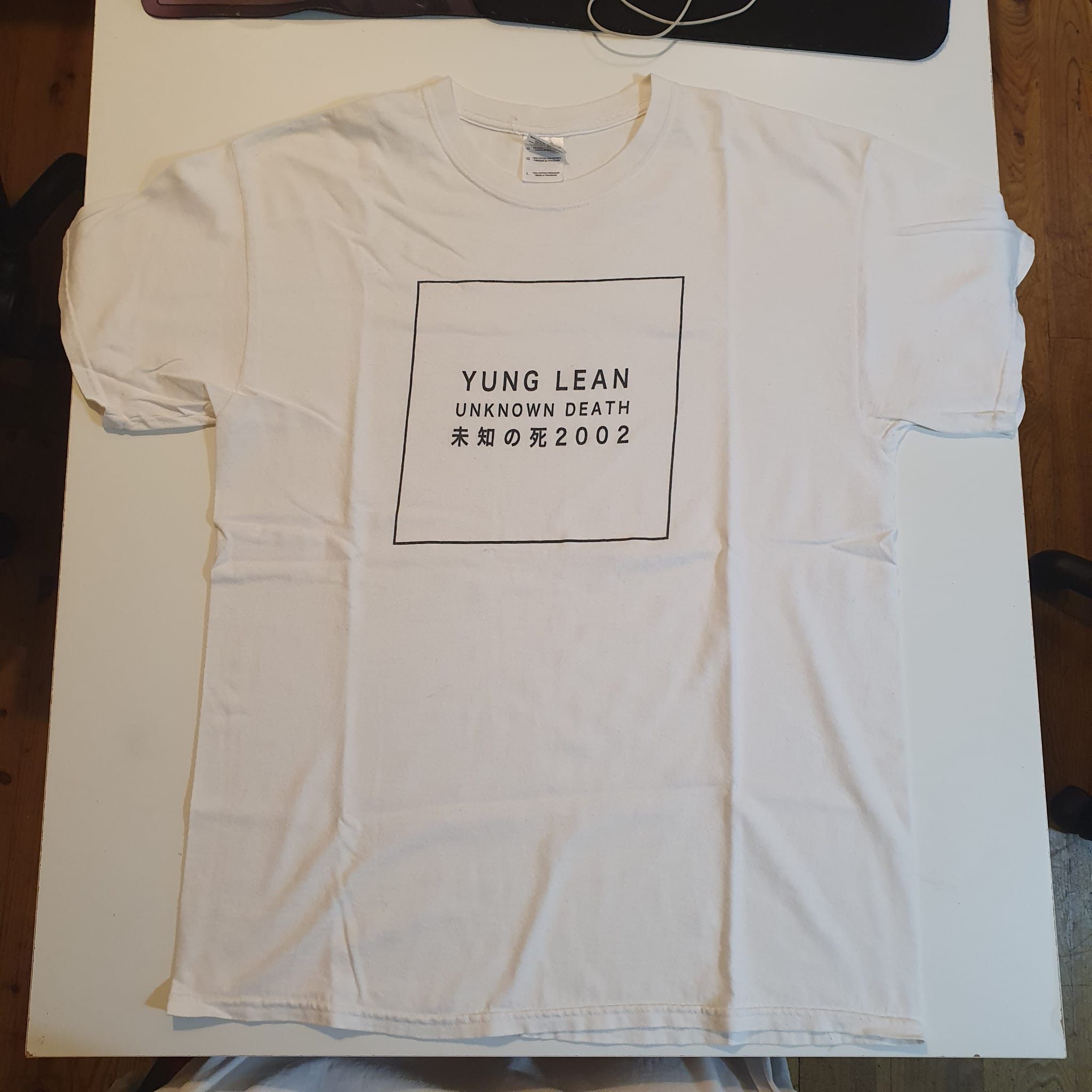 Rap Tees × Sad Boys Rare Yung Lean UNKNOWN DEATH 2002 orignal drop t ...