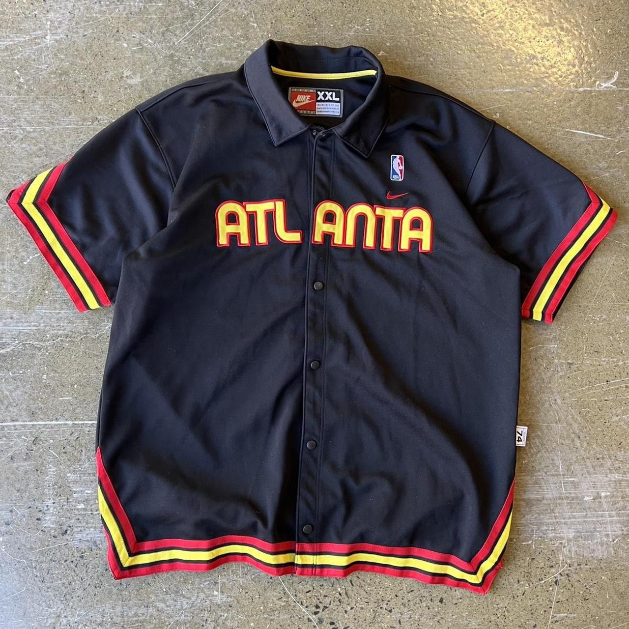 NBA × Nike × Vintage Vintage 90s Nike Atlanta Hawks Throwback tracksuit ...