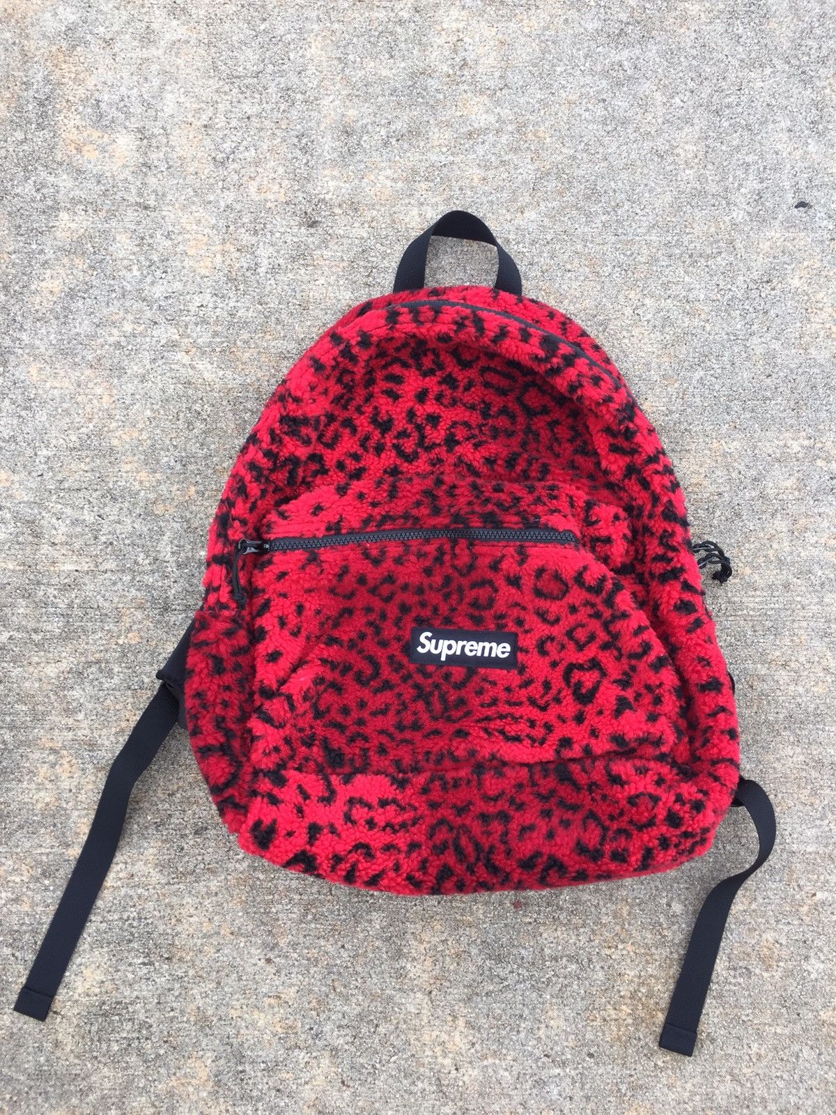Supreme Supreme Leopard Print Book bag | Grailed