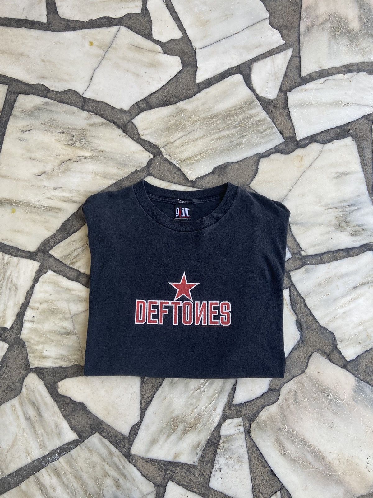 Band Tees × Hype × Vintage 1998 Deftones Around the Fur Era Soviet Star Tee | Grailed