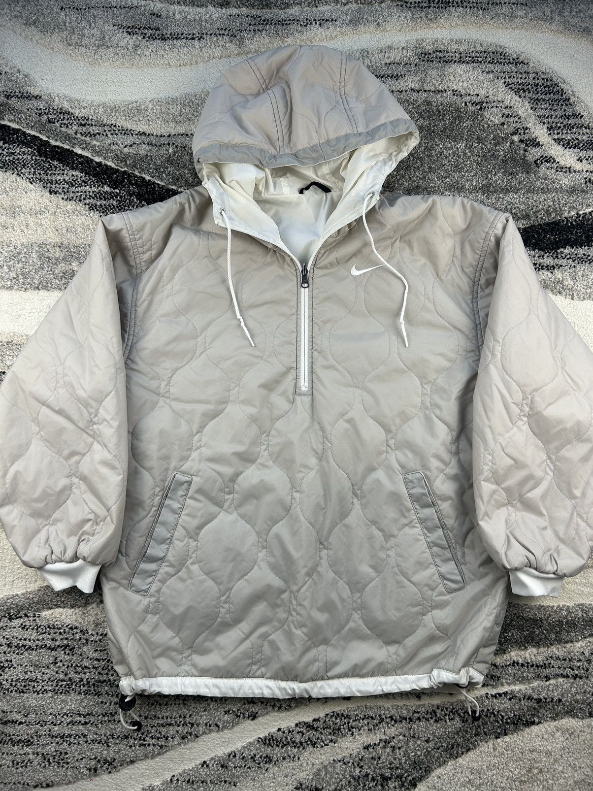 Nike Vintage 90s Nike quilted reversible windbreaker jacket | Grailed