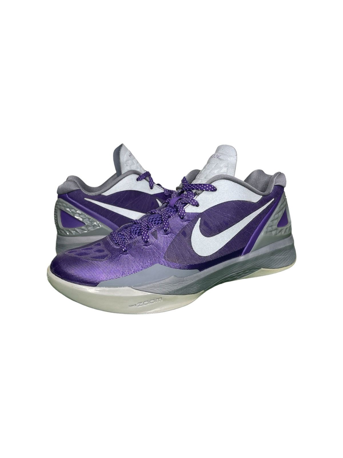 Nike Nike Zoom Hyperdunk 2011 Low PE Purple/Metallic Silver | Grailed