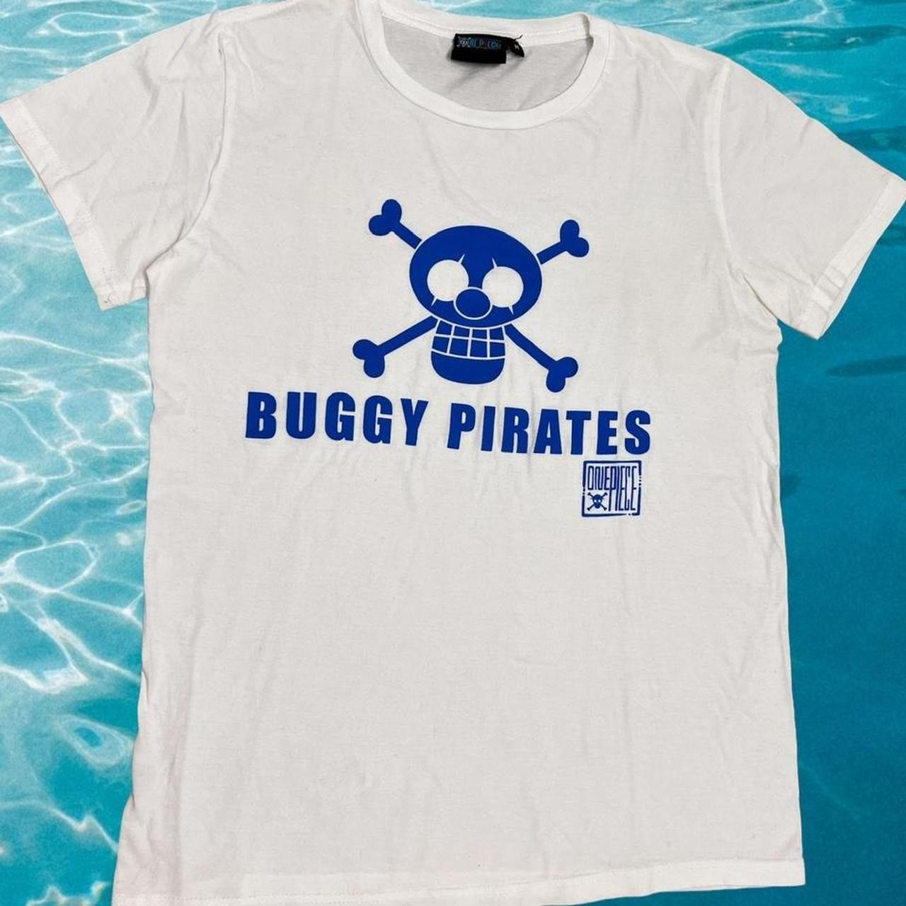 One Piece One Piece Official Buggy Pirates Rare Vintage White Shirt ...