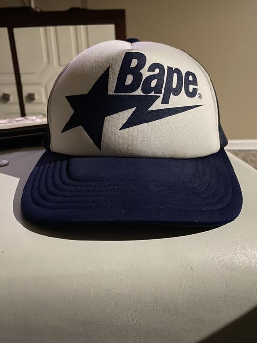 Bape Bapesta Mesh Hat | Grailed