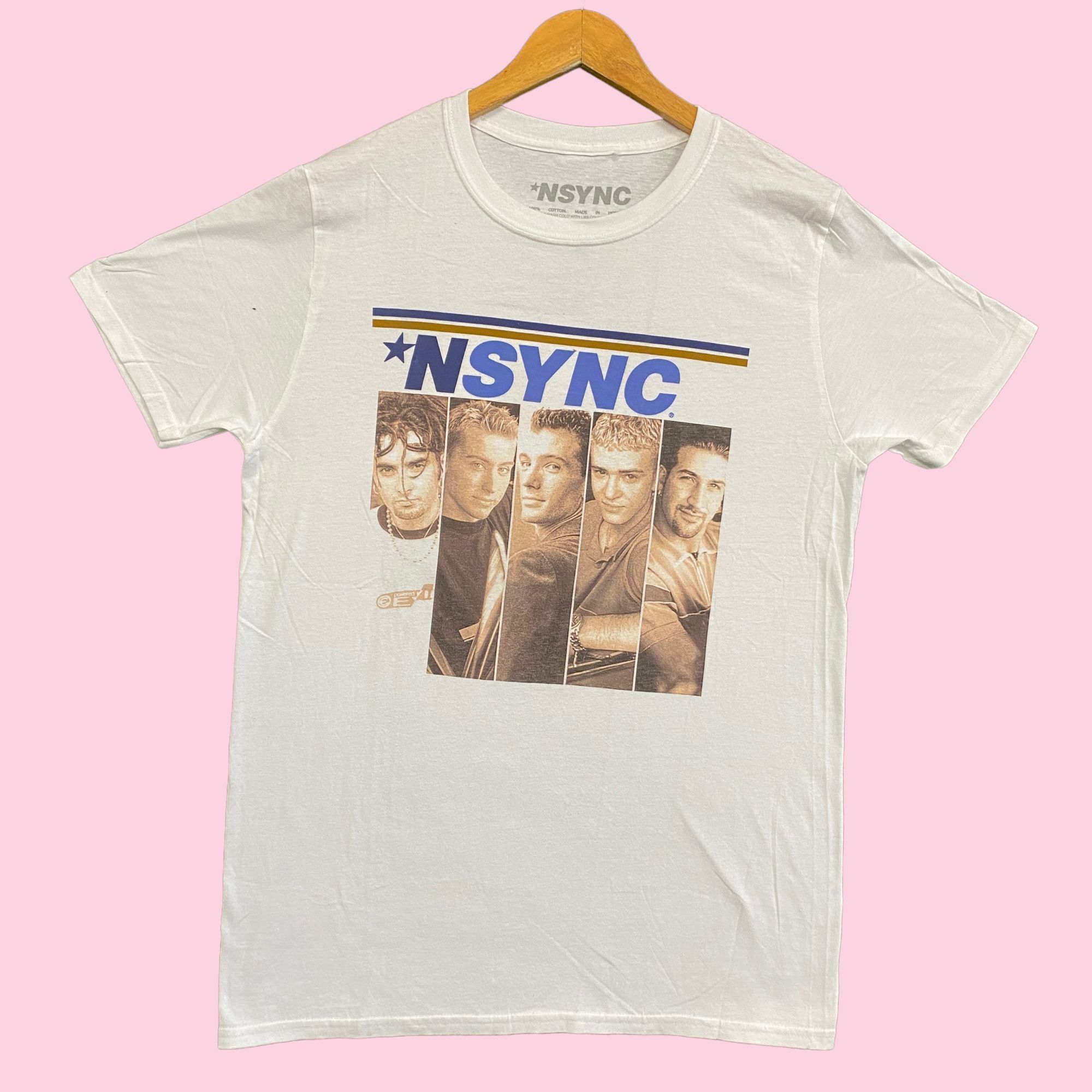 Tour Tee *NSYNC 'N Sync Self Titled Album Cover Poster Tee M | Grailed