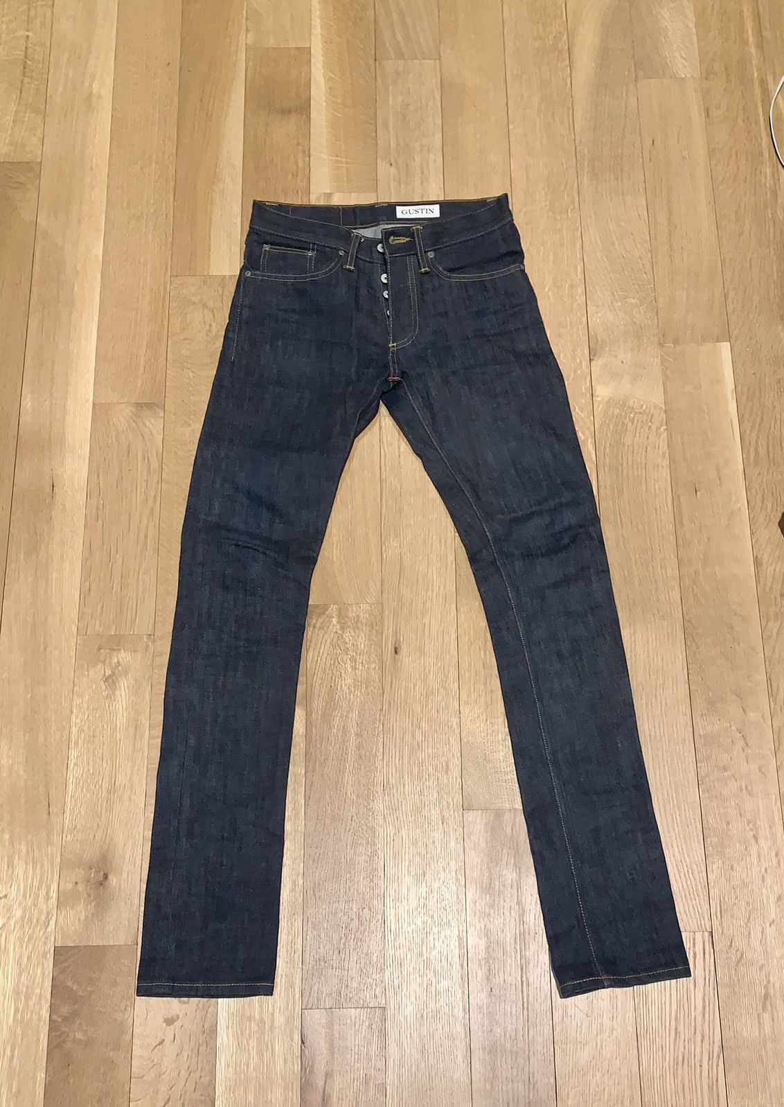 Gustin Gustin Skinny Raw Denim | Grailed