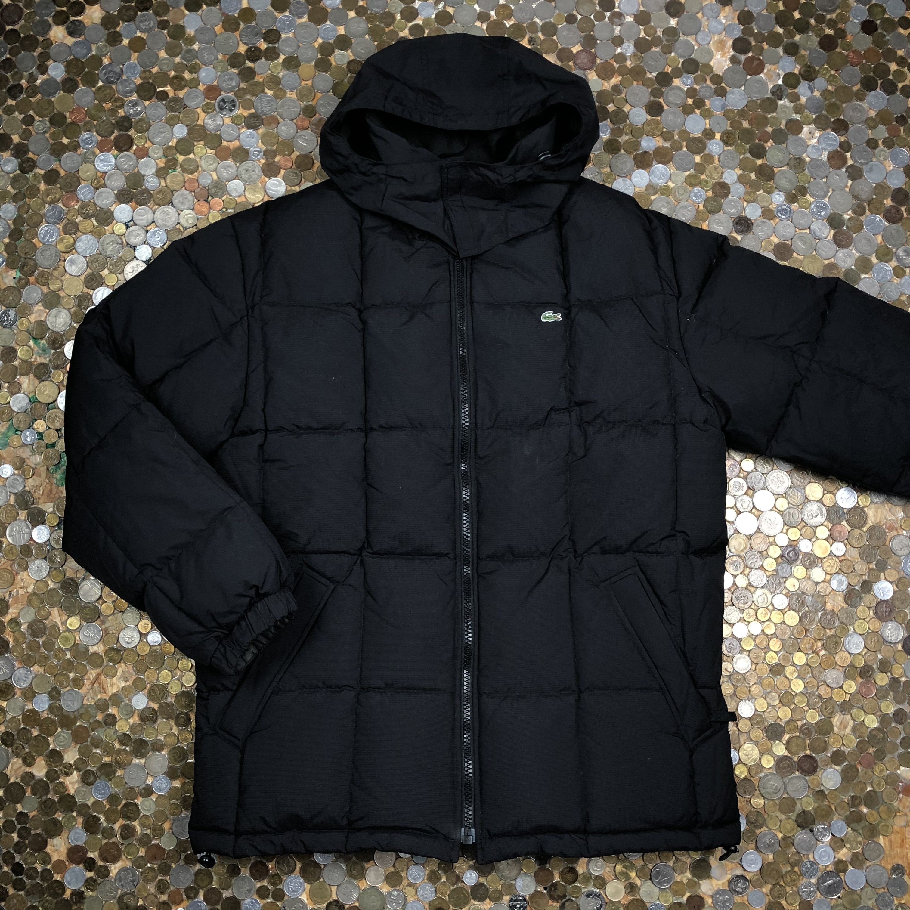 Lacoste Lacoste Double Side Puffer Winter Down Jacket 90s | Grailed