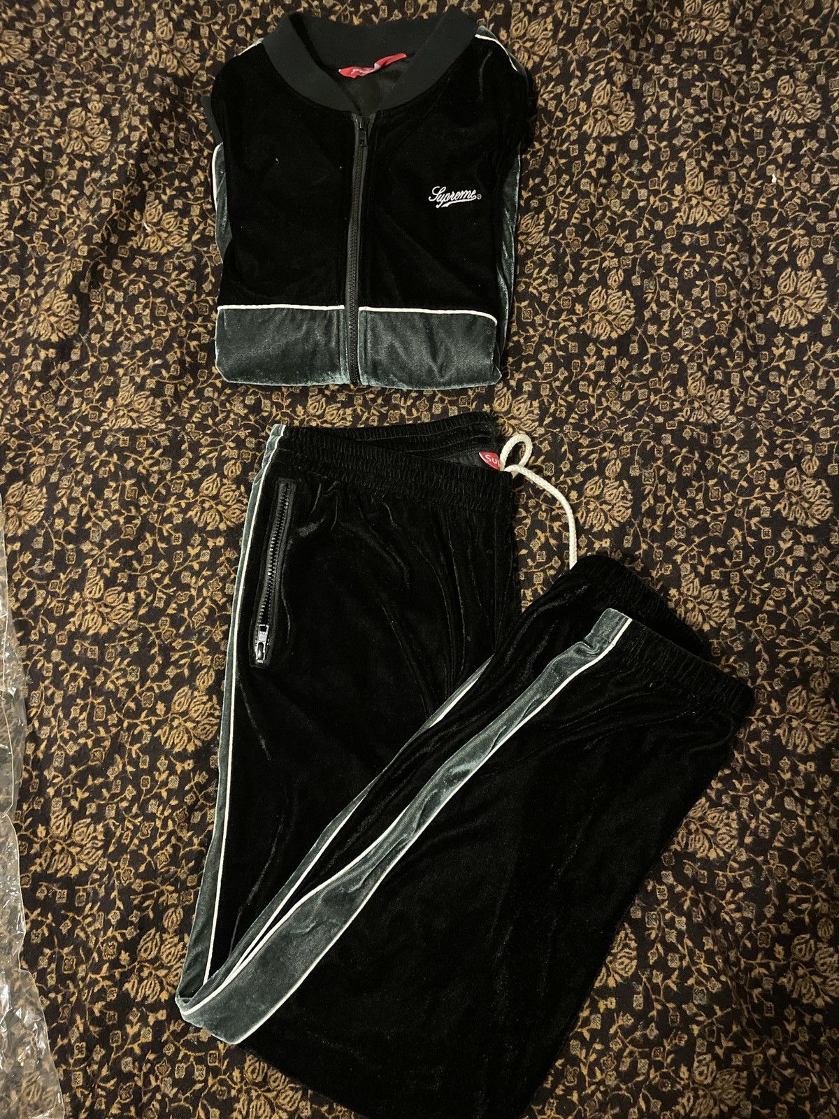 Supreme Supreme Velour Tracksuit | Grailed