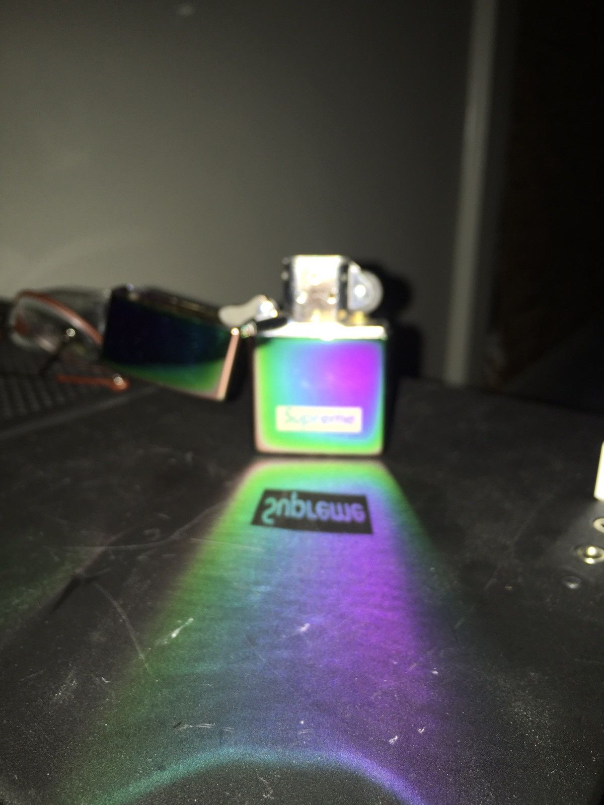 Supreme box logo fade lighter | Grailed