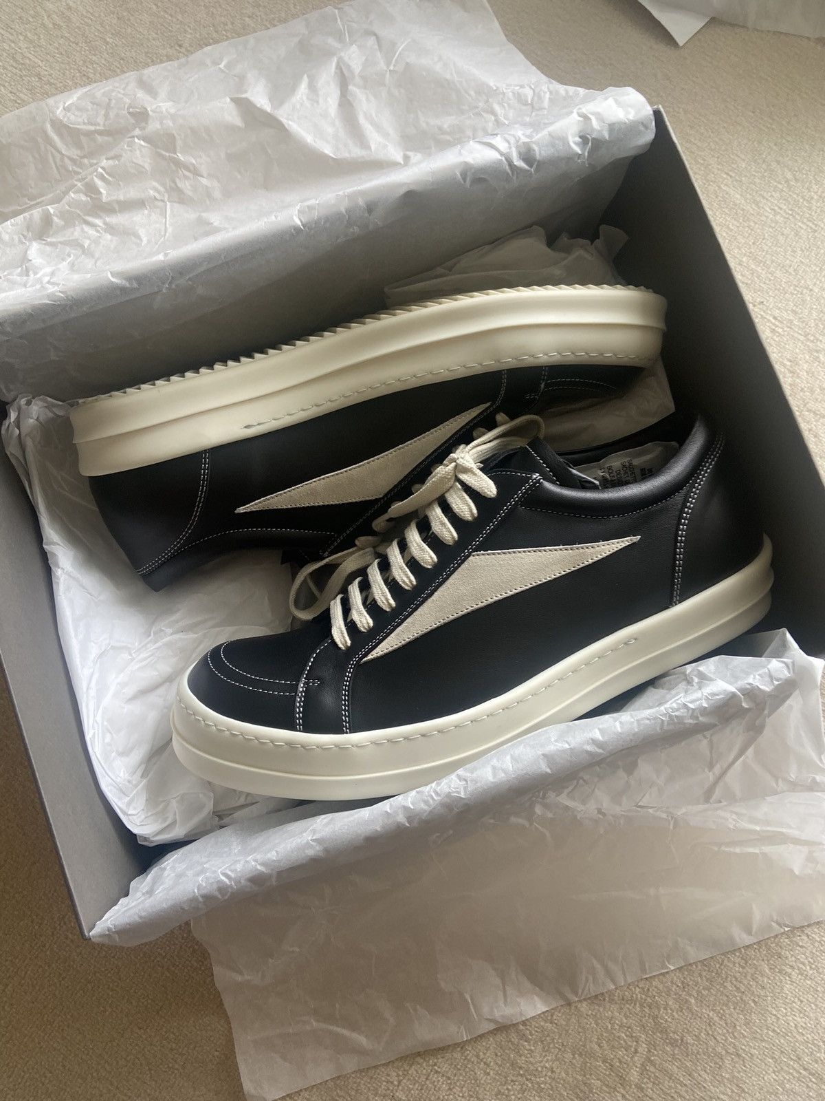 Rick Owens Rick Owens SS23 EDFU Vintage „Vans“ Sneaker Low 43 (10) BNIB ...