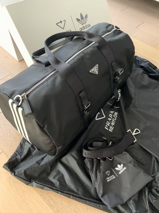 Adidas Prada Adidas Re-Nylon duffle bag | Grailed