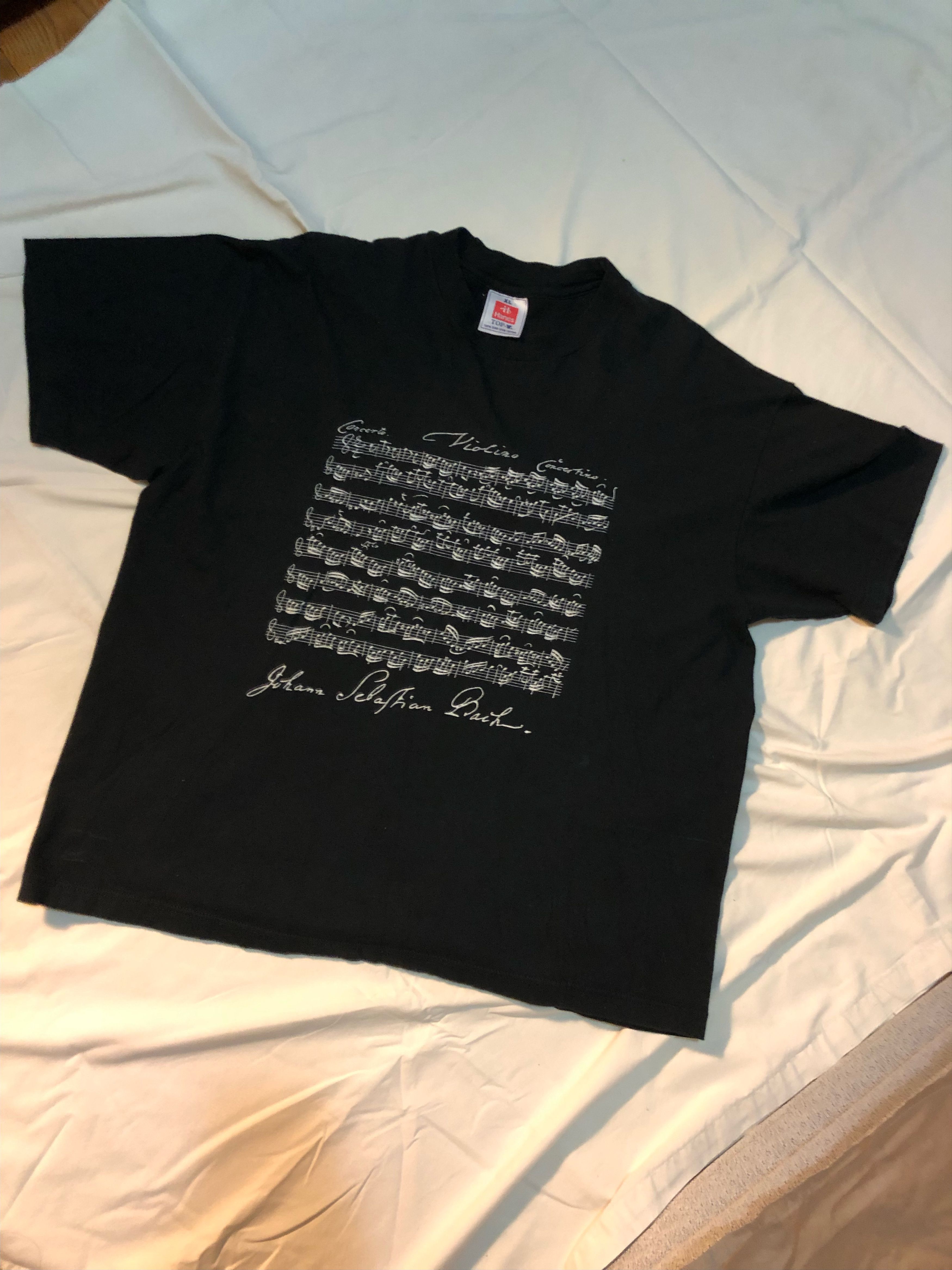 Vintage RARE VINTAGE 90s JOHANN SEBASTIAN BACH XL SHIRT | Grailed