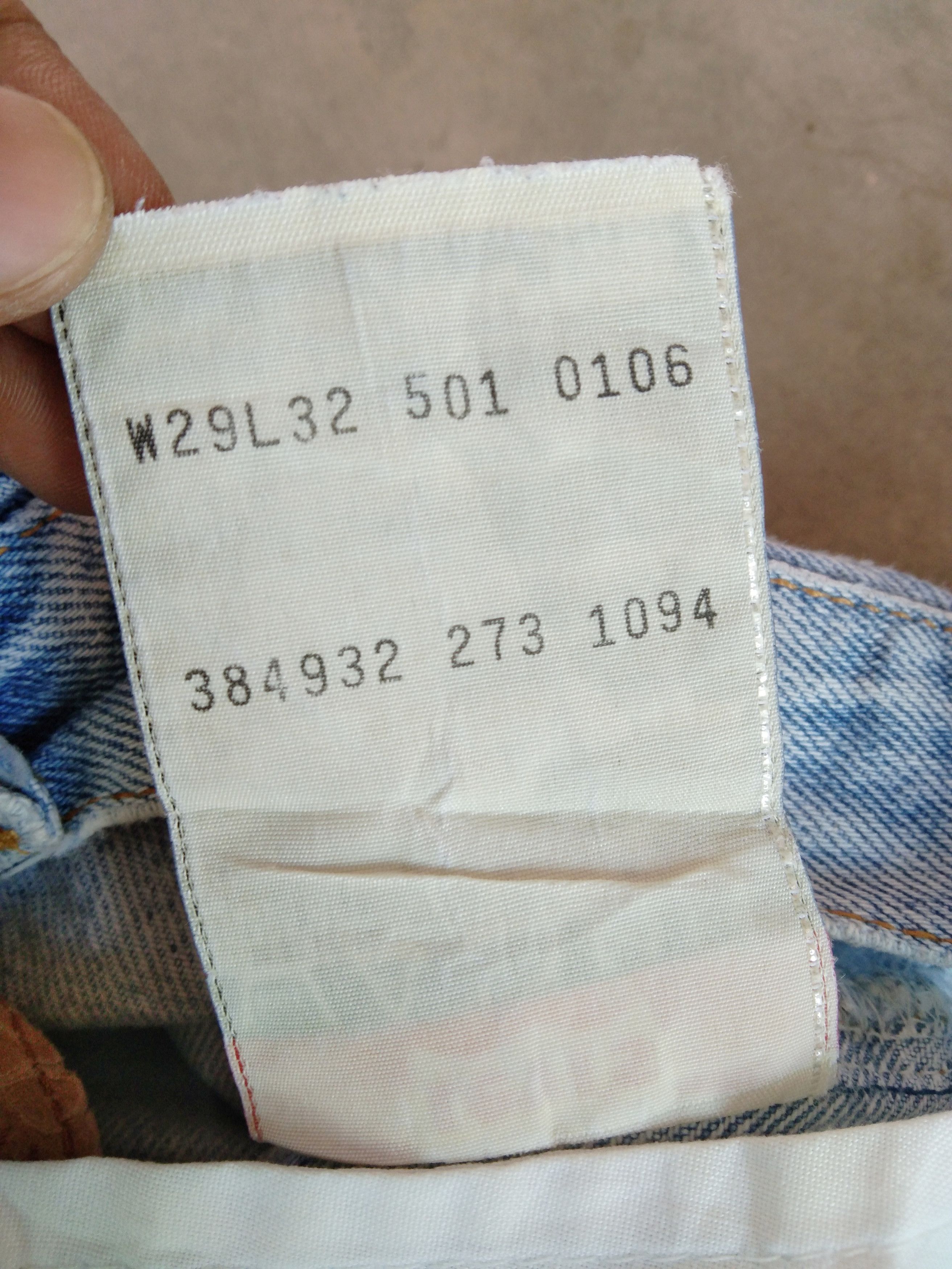 Levi's × Streetwear × Vintage 90s Vintage Levi's 501 Light Wash Jeans ...