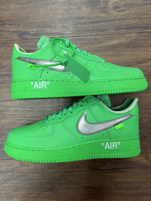 Nike Nike Off-White AF1 Green Spark | Grailed