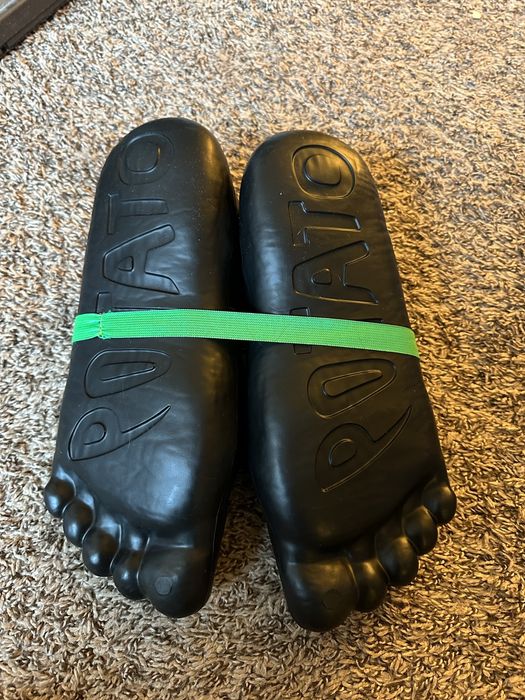 Crocs Imran Potato CAVEMAN CROCS BLACK SIZE M (9-11) Men's | Grailed