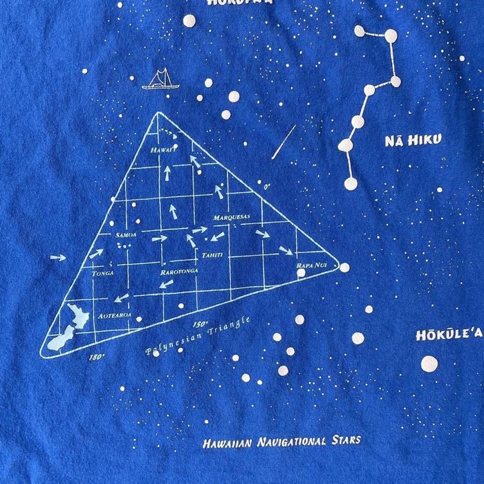Vintage 90s Honolulu Hawaii “Na Hoku Ho’okele” astrology T-Shirt | Grailed