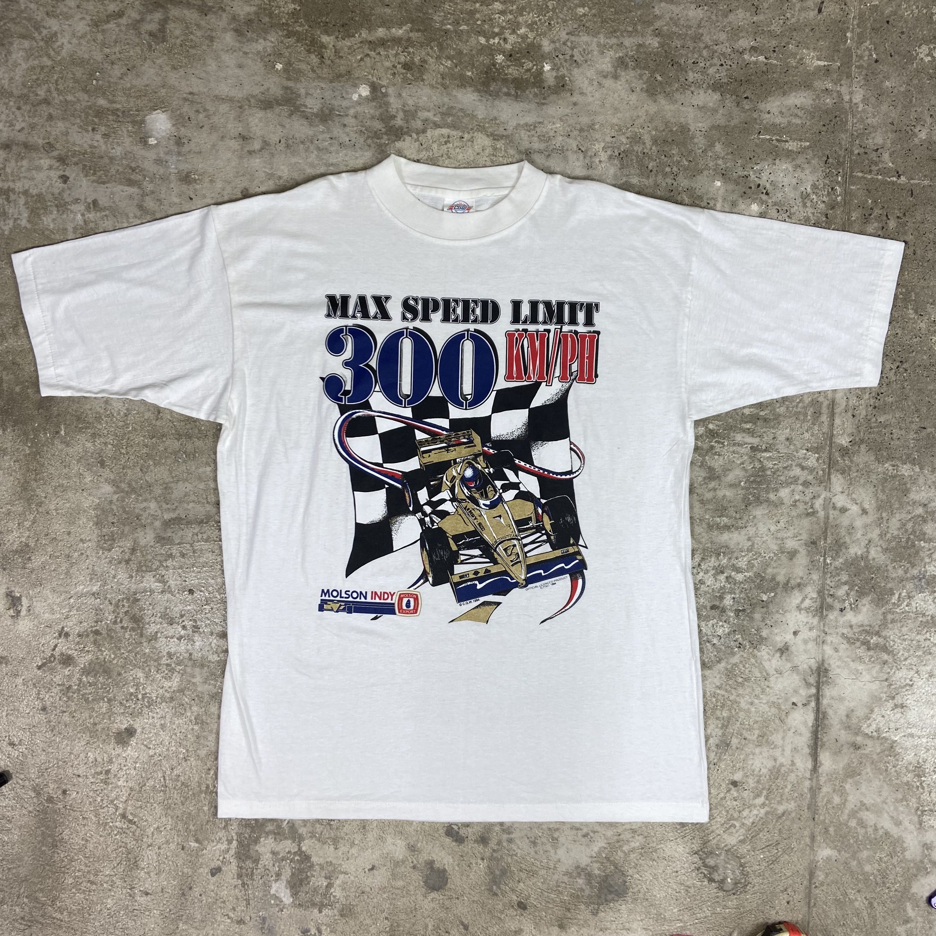 NASCAR × Racing × Vintage 1994 NASCAR RACING MAX SPEED LIMIT 300 SINGLE ...