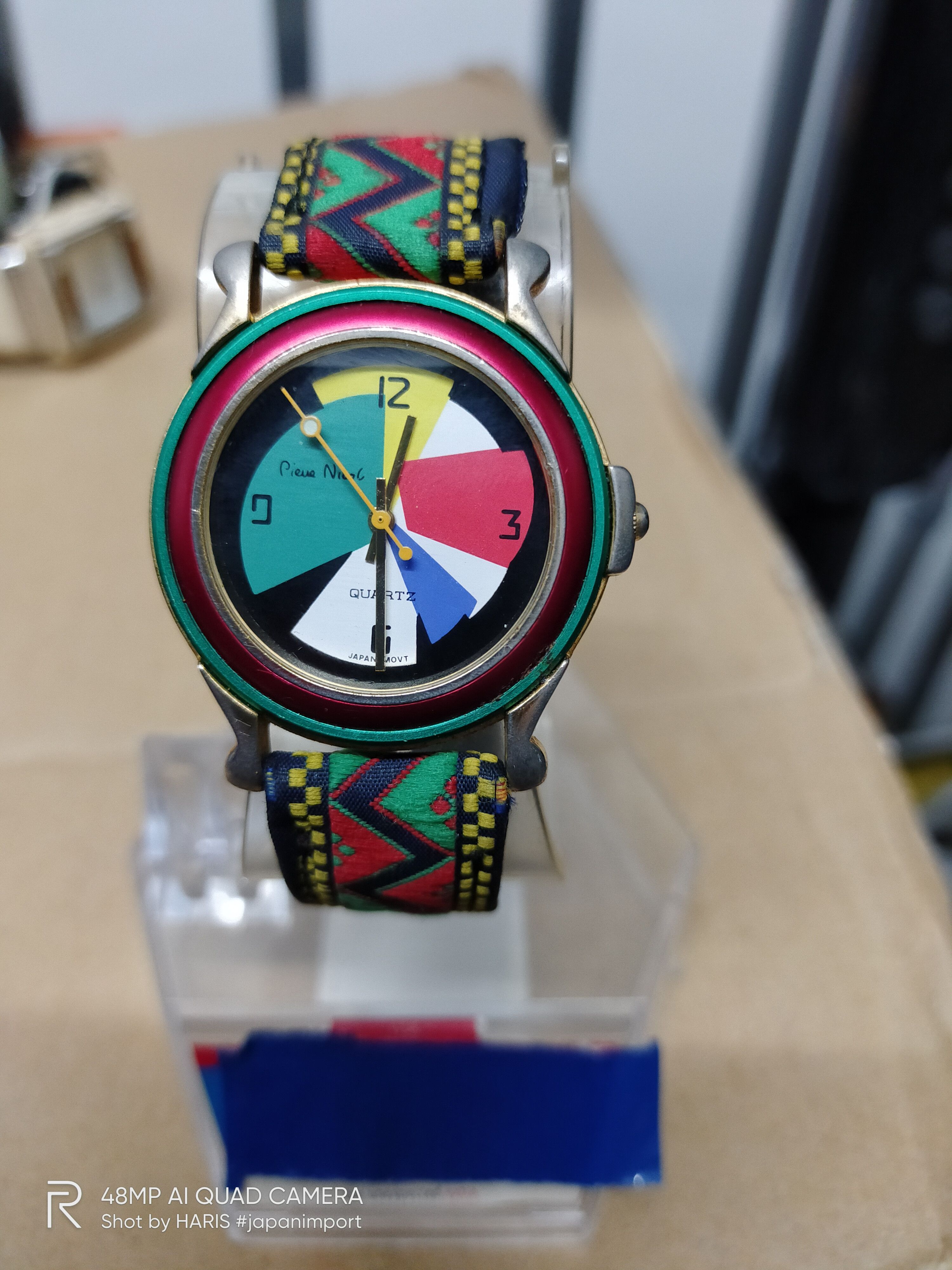 Japanese Brand × Vintage PAUL NICOL VERY RARE MULTIPLE COLOR QUARTZ ...