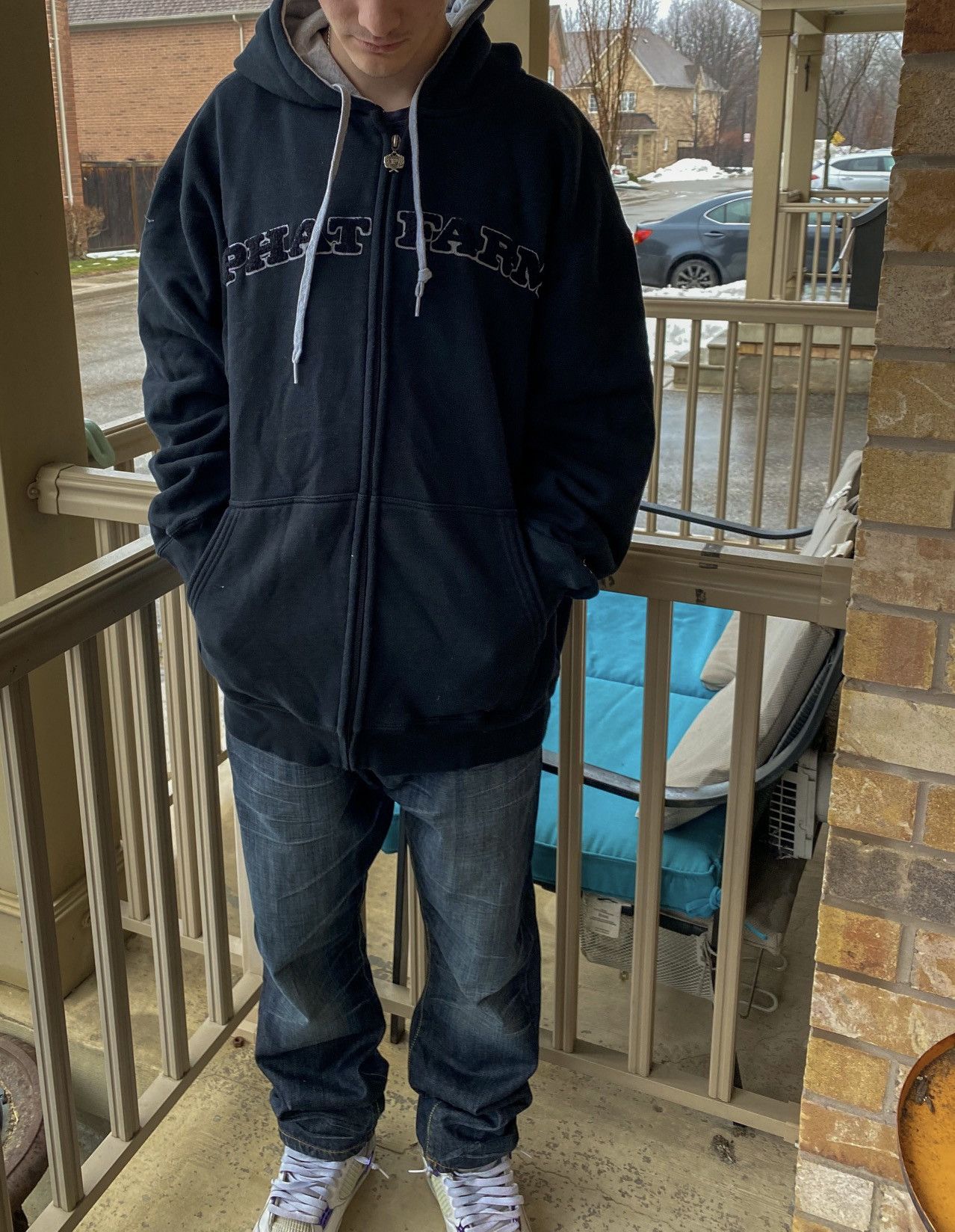 Phat Farm × Streetwear Phat Farm oversized hoodie | Grailed