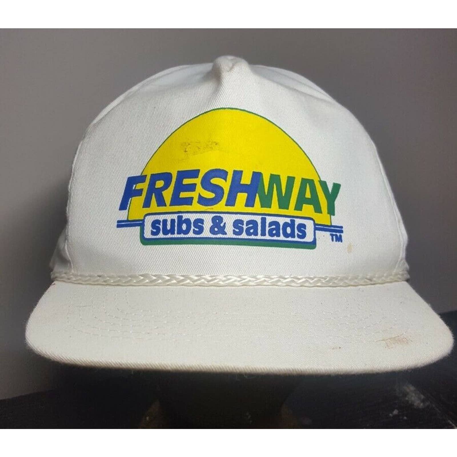 Hat Vintage FRESHWAY Subs & Salads Trucker Hat Snapback Cap | Grailed