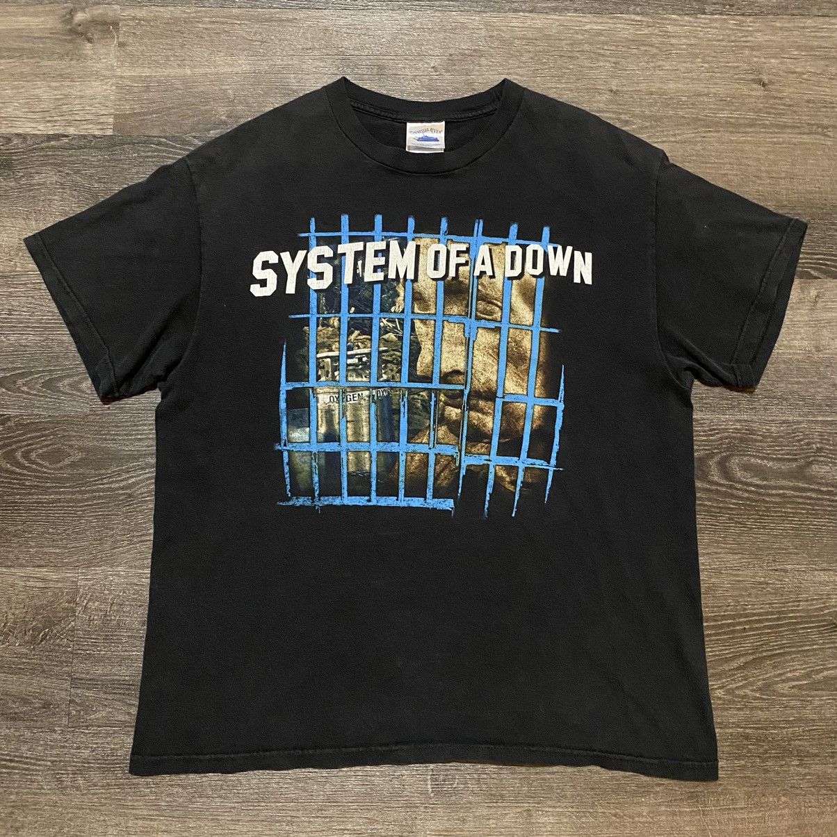 Vintage 2001 System of a Down shirt | Grailed