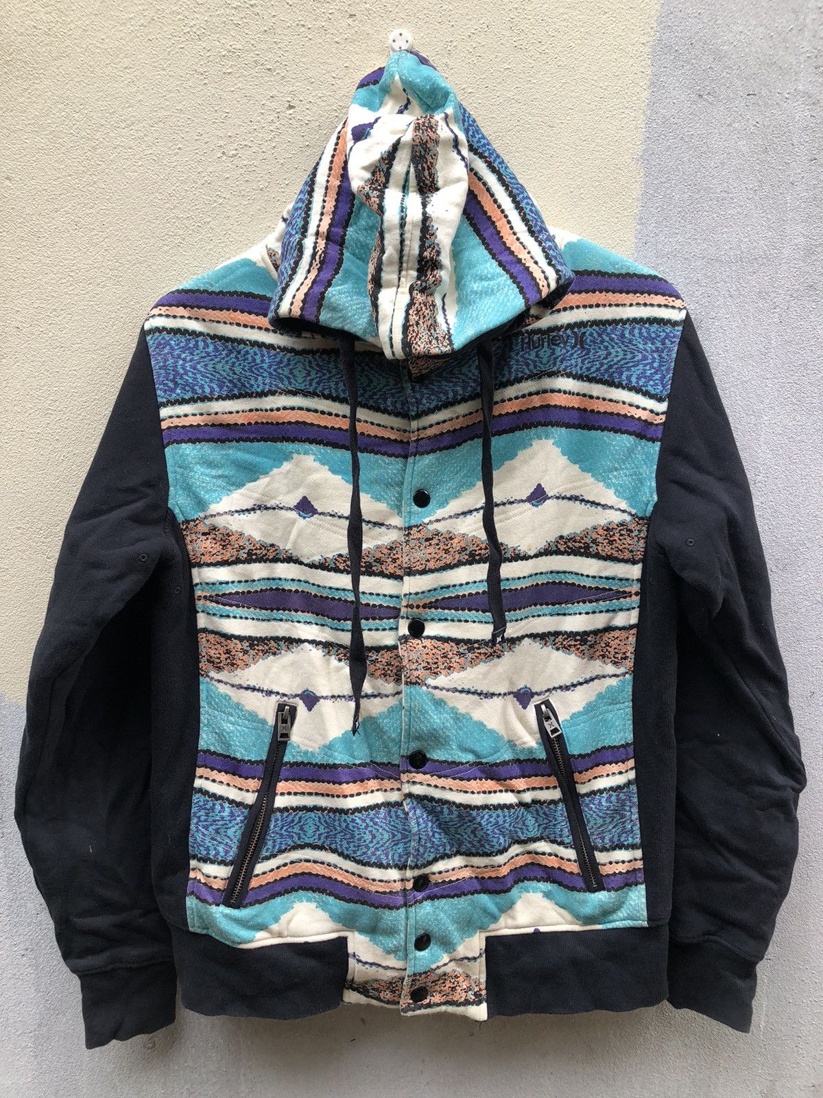 Hurley Hurley Navajo Zip up Down Hoodies Jackets | Grailed