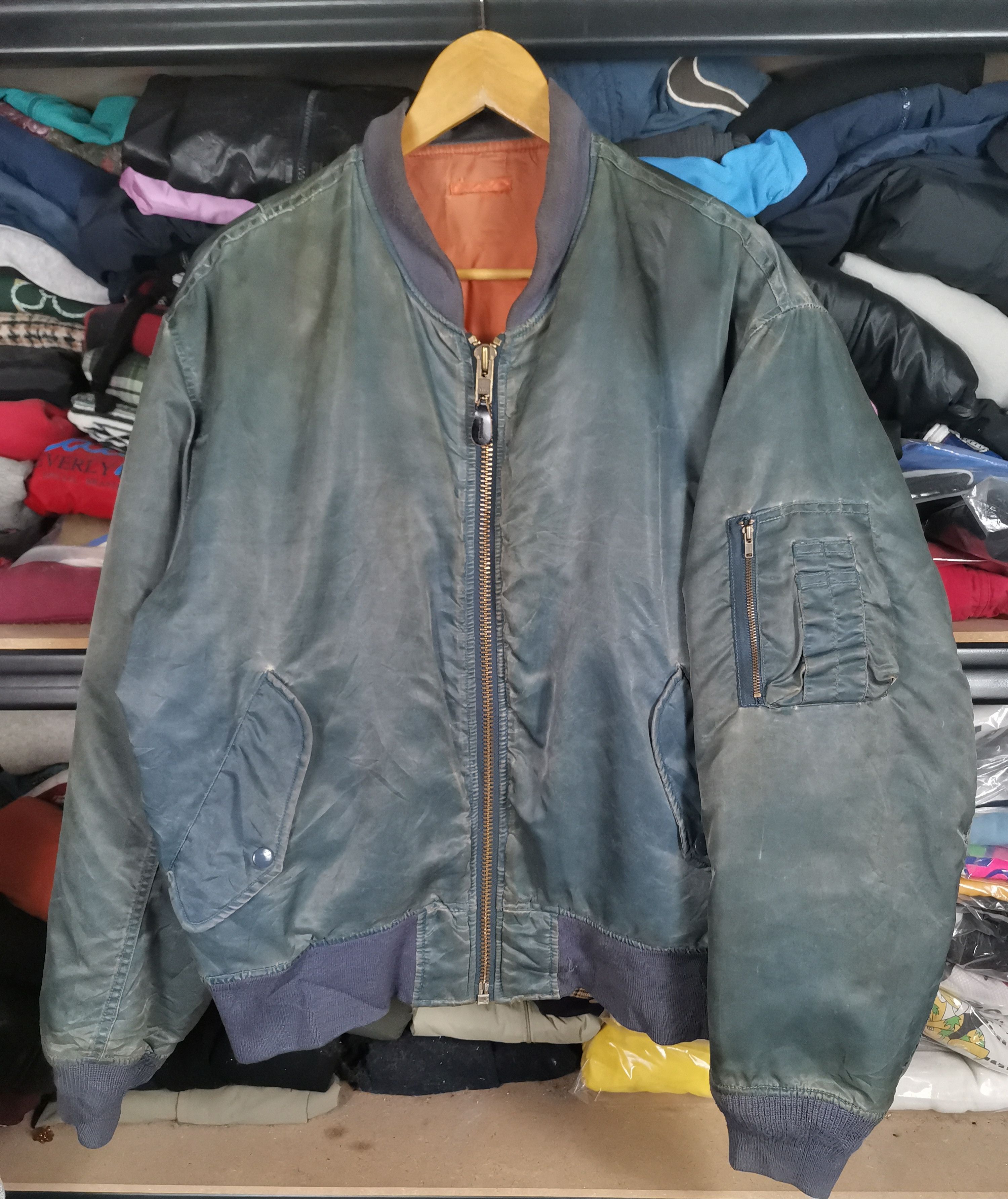 Vintage Vintage Air Force Ma 1 Flight Bomber Jacket | Grailed