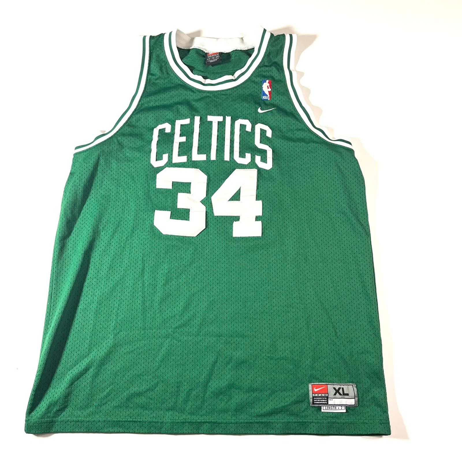Nike Vintage 2000’s Nike Boston Celtics Paul Pierce Jersey XL | Grailed