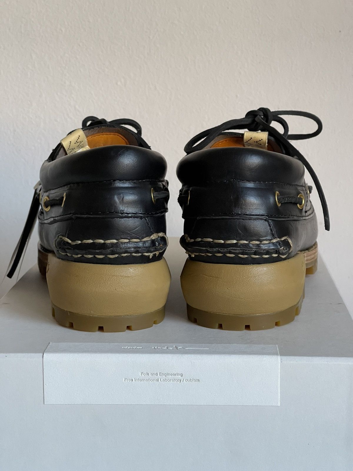 Visvim Wallace Deck Folk Black | Grailed