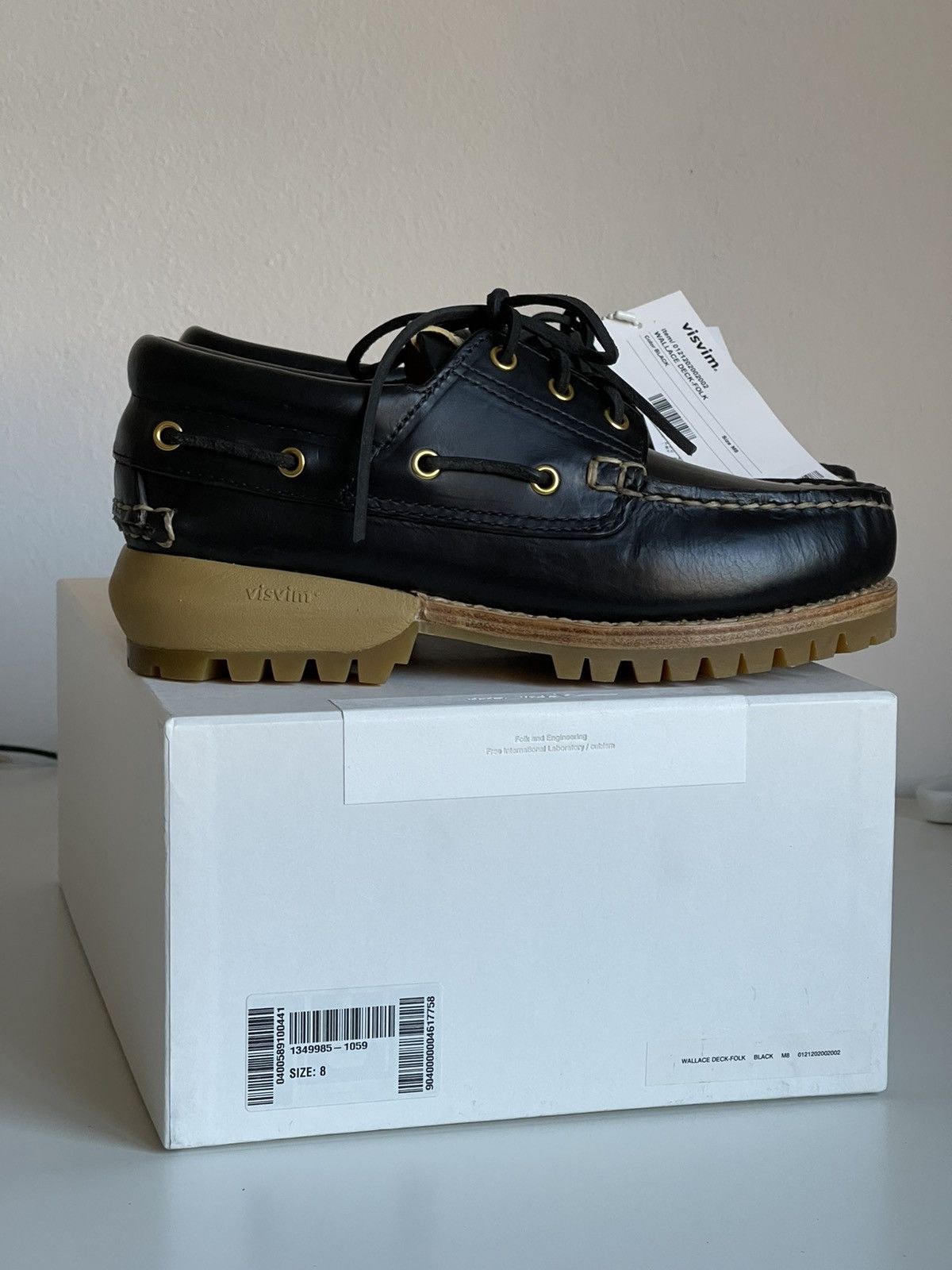 Visvim Wallace Deck Folk Black | Grailed