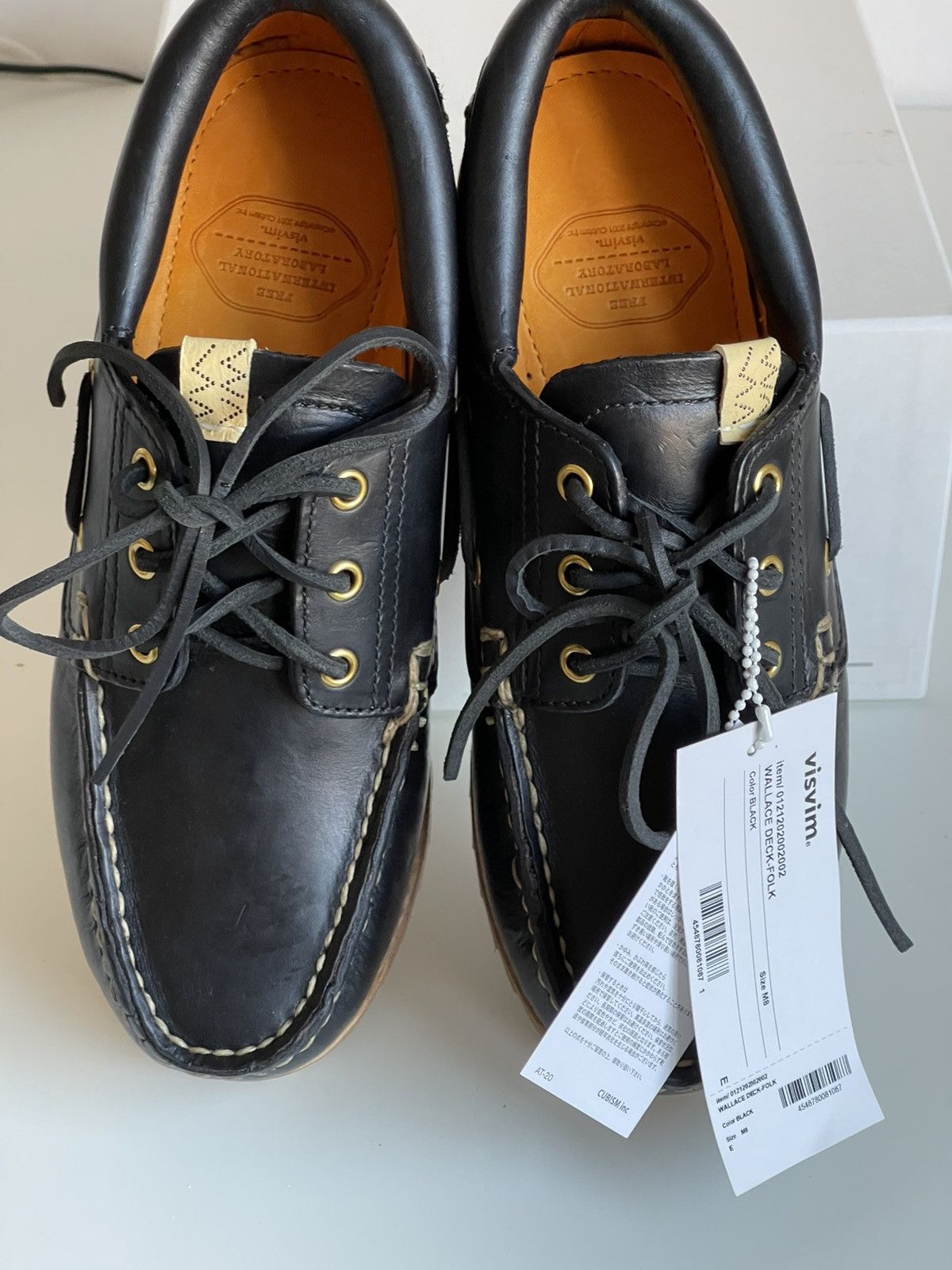 Visvim Wallace Deck Folk Black | Grailed