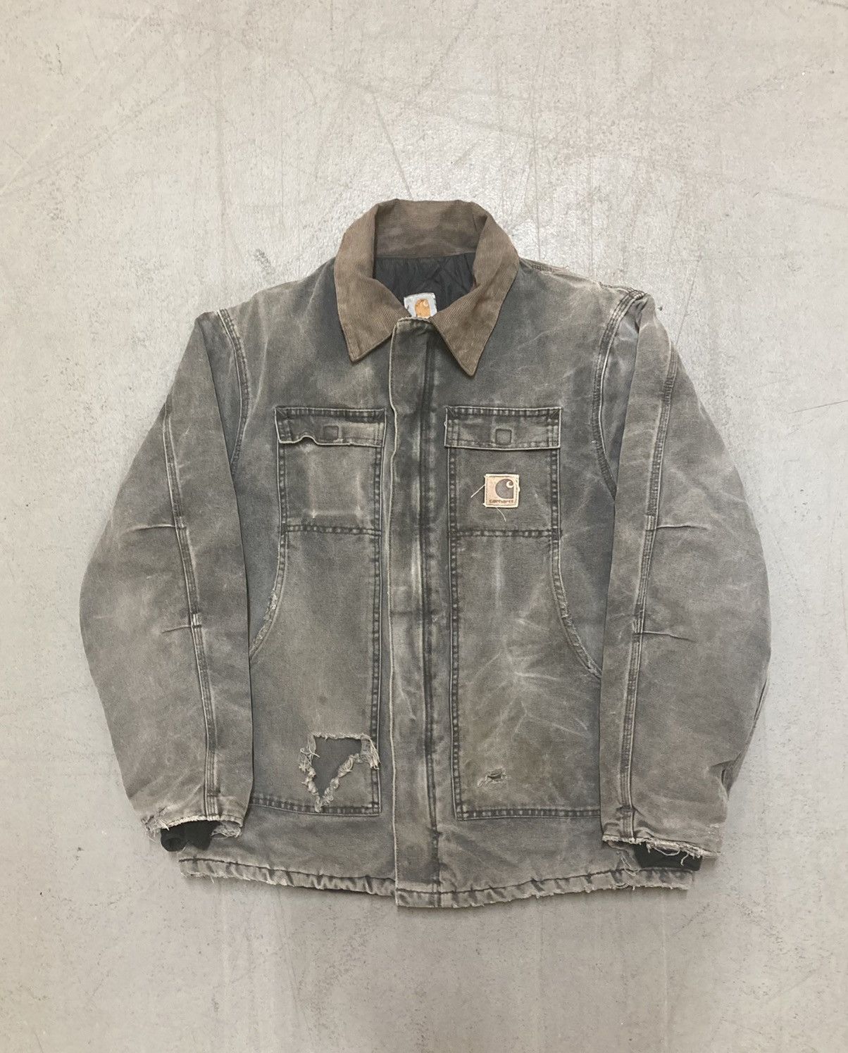 Carhartt × Streetwear × Vintage VINTAGE 90S FADED DISTRESSED CARHARTT ...