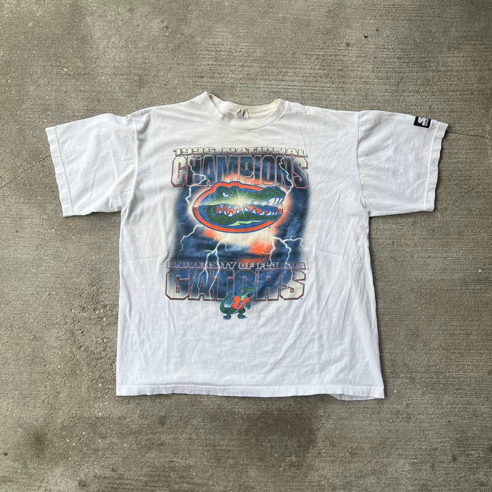 Starter × Streetwear × Vintage Vintage Florida gators lightning 1996 ...