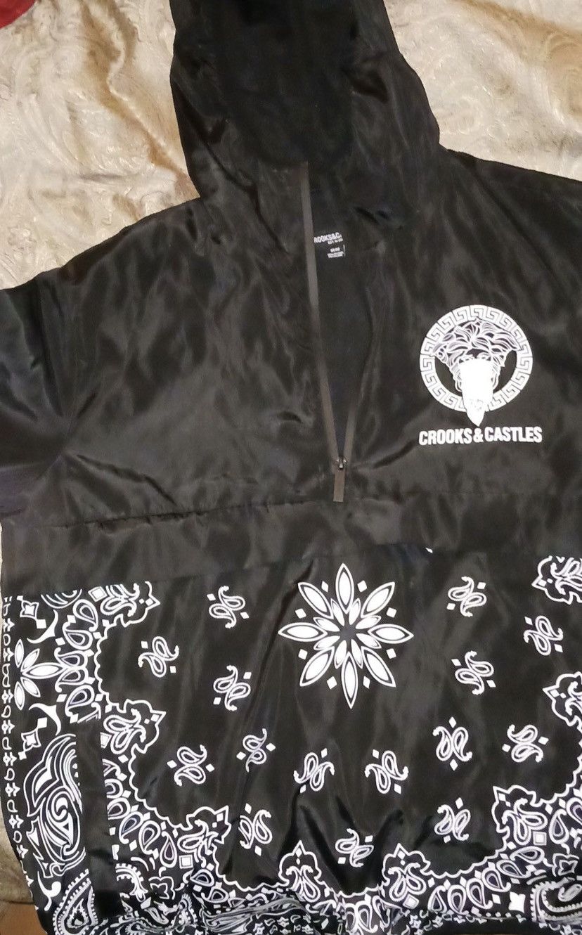 Crooks & Castles × Rare × Vintage Crooks and Castles Black Paisley ...