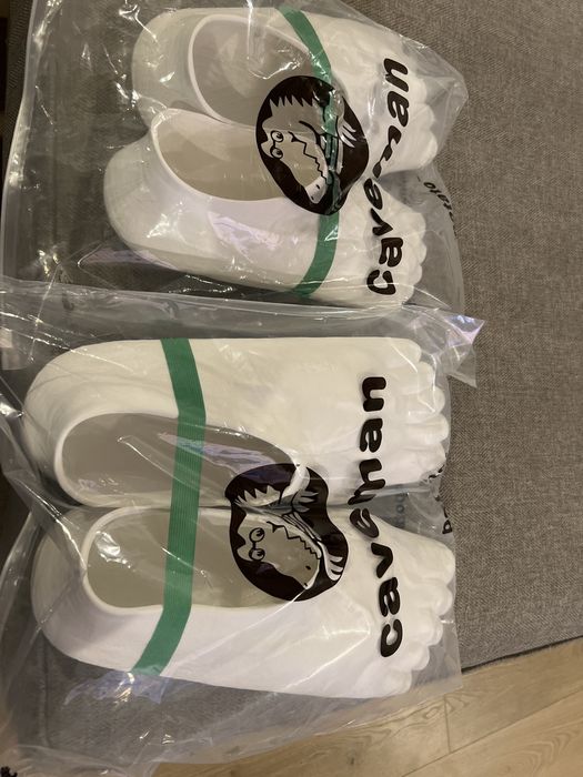 Imran Potato *FINAL DROP* Imran Potato x Crocs “Caveman” White | Grailed