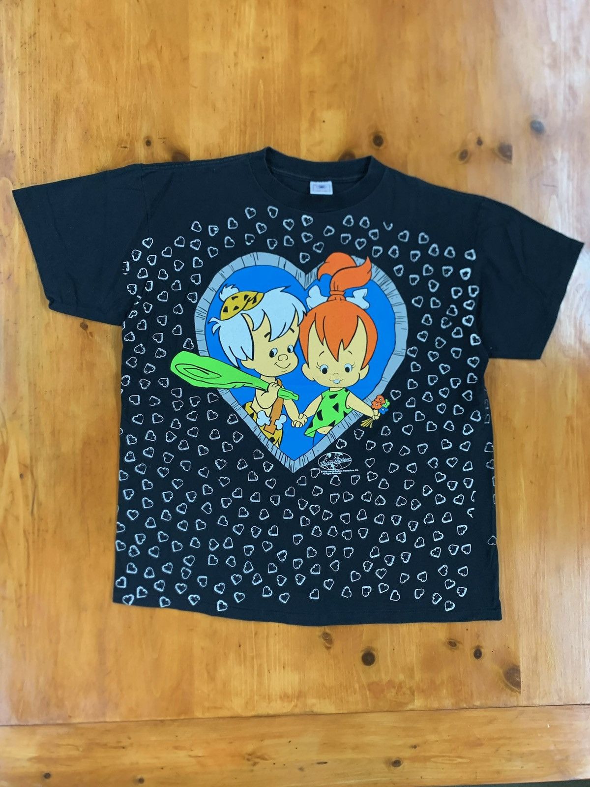Vintage Vintage 1994 Flintstones Bam Bam n Pebbles T-Shirt | Grailed