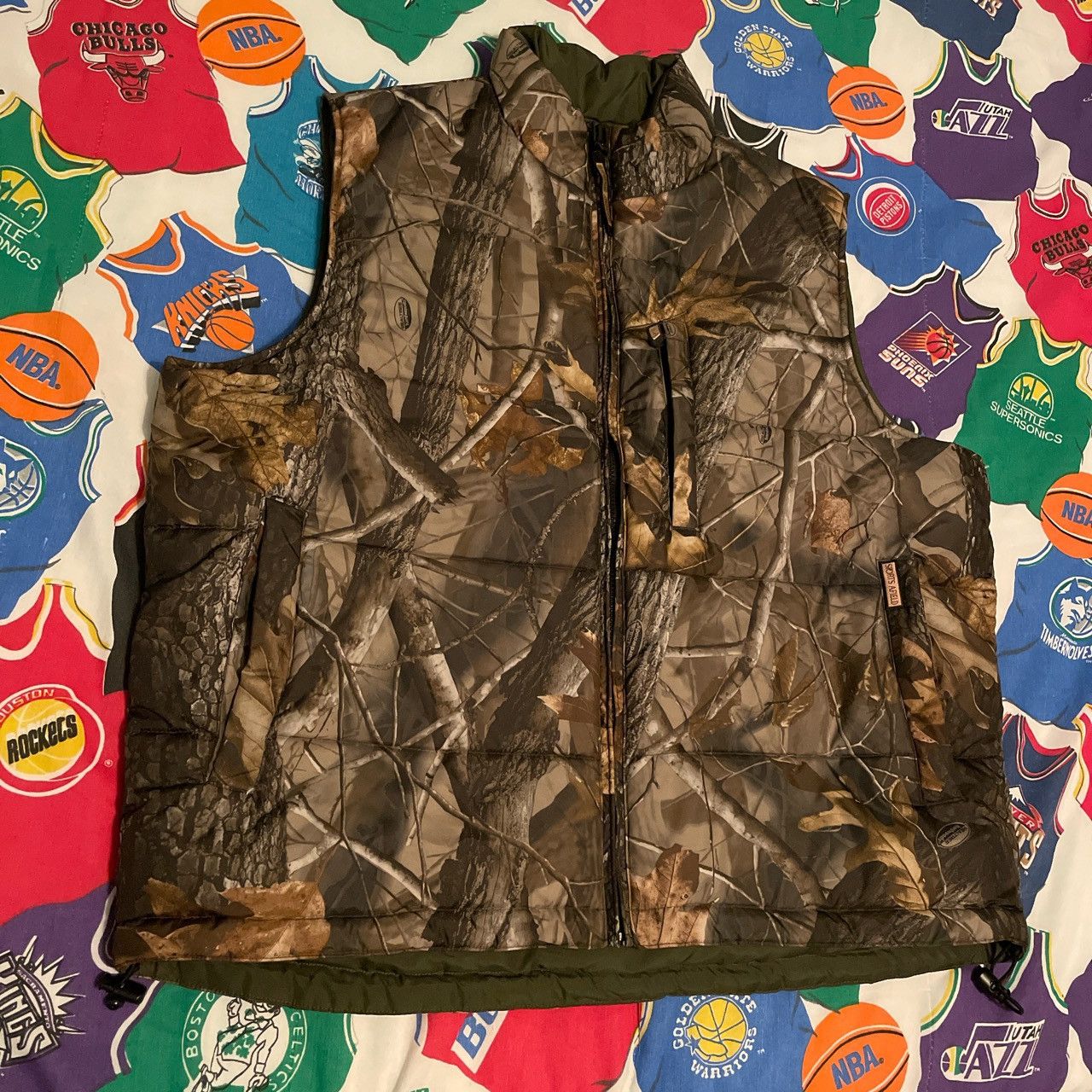 Camo × Vintage Vintage Real Tree Reversible Vest | Grailed