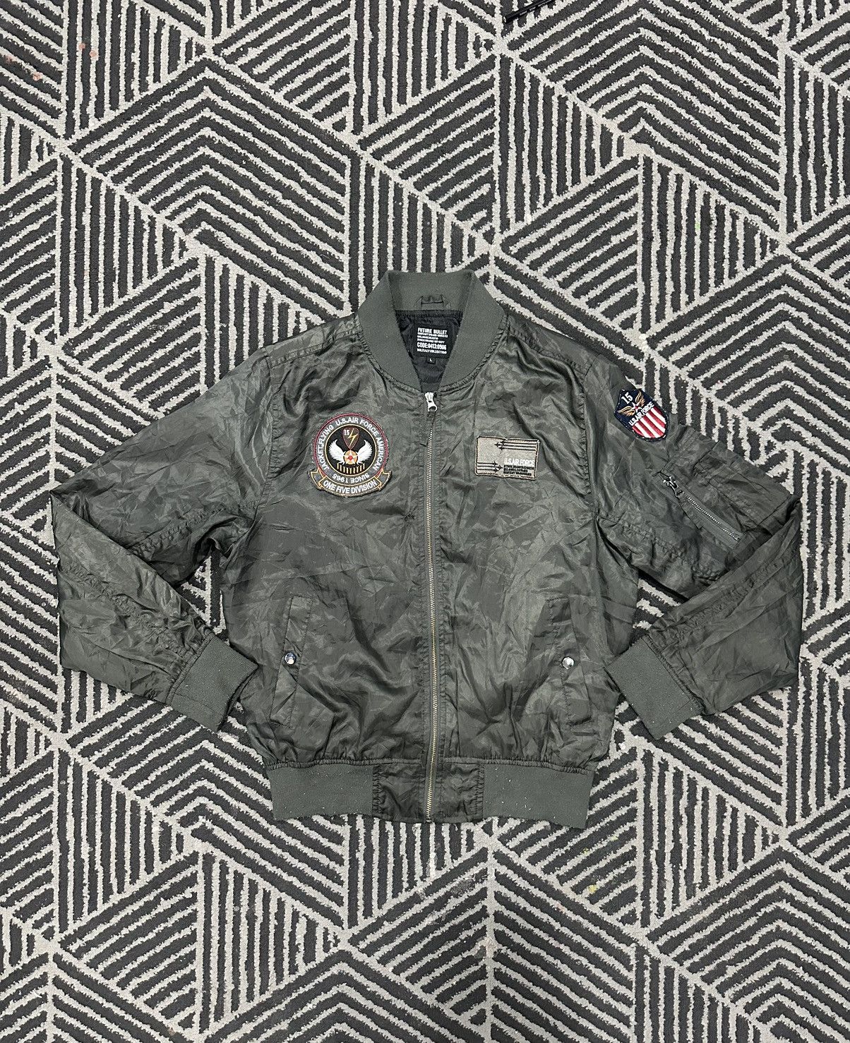 Military × Us Air Force × Vintage Vintage US AIR FORCE Patches Logo ...