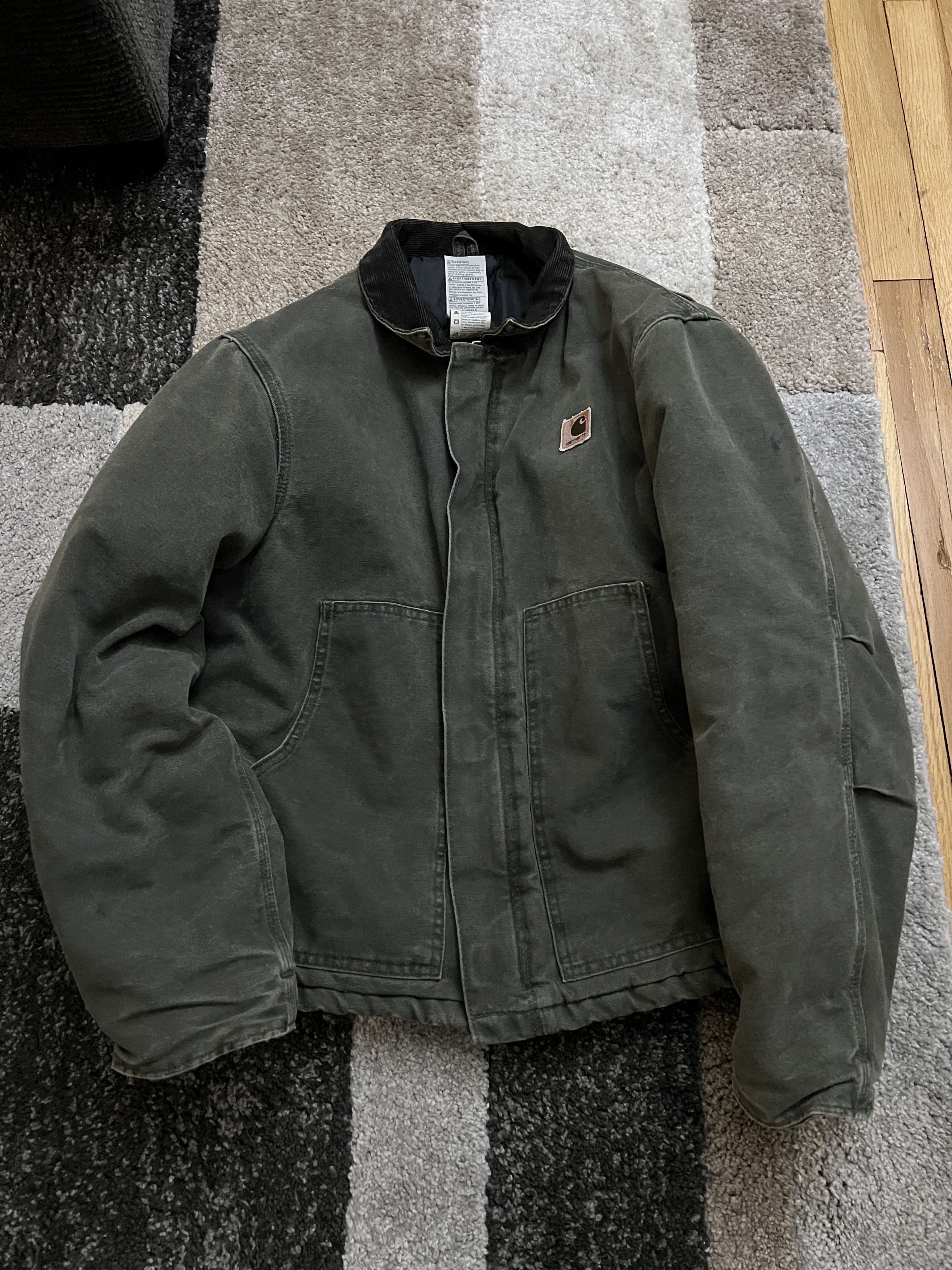 Vintage Vintage Carhartt Moss Green Arctic Jacket | Grailed