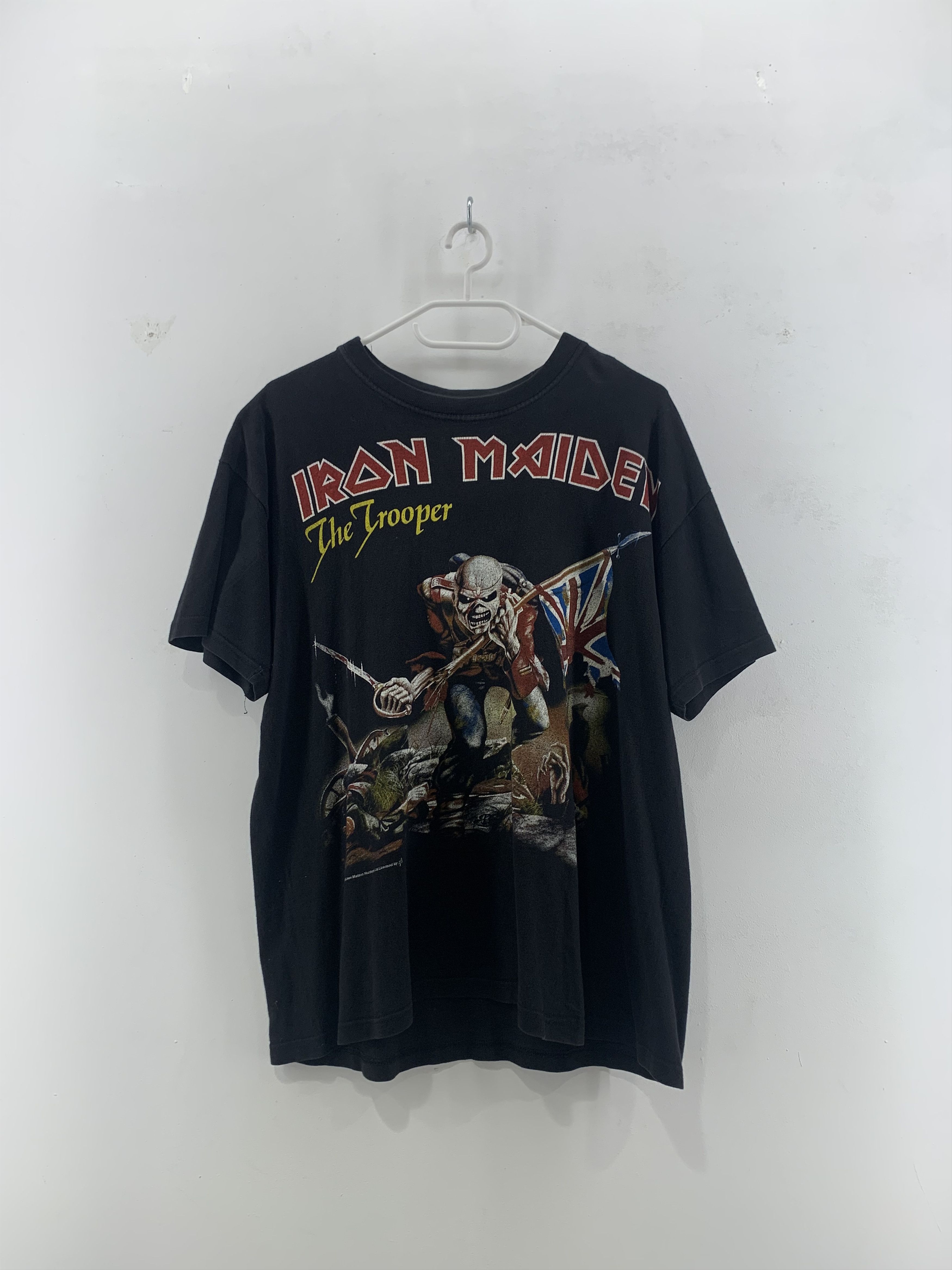 Band Tees × Vintage 1998 Iron Maiden "The Trooper" | Grailed