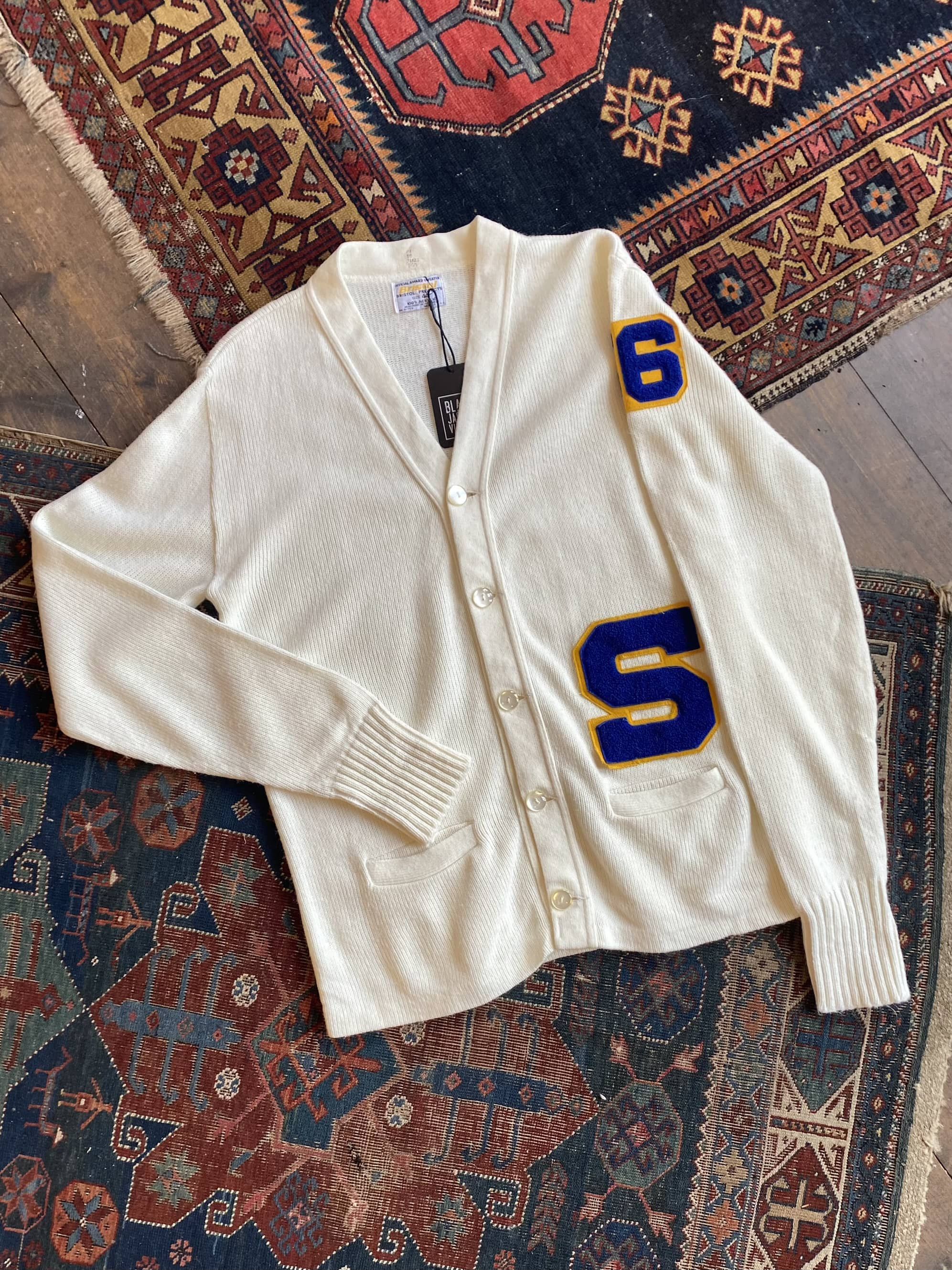 Vintage 1956 Varsity Knit Letterman Cardigan by Bristol Products. | Grailed