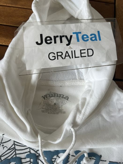 Spider Worldwide Spider Worldwide Wunna Hoodie White - Sp5der / Gunna ...