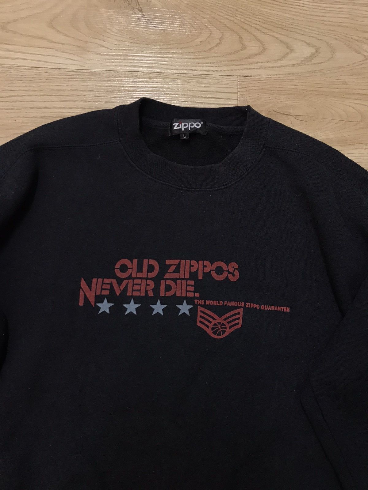 Vintage × Zippo Vintage 90s ZIPPO USA Sweatshirt | Grailed