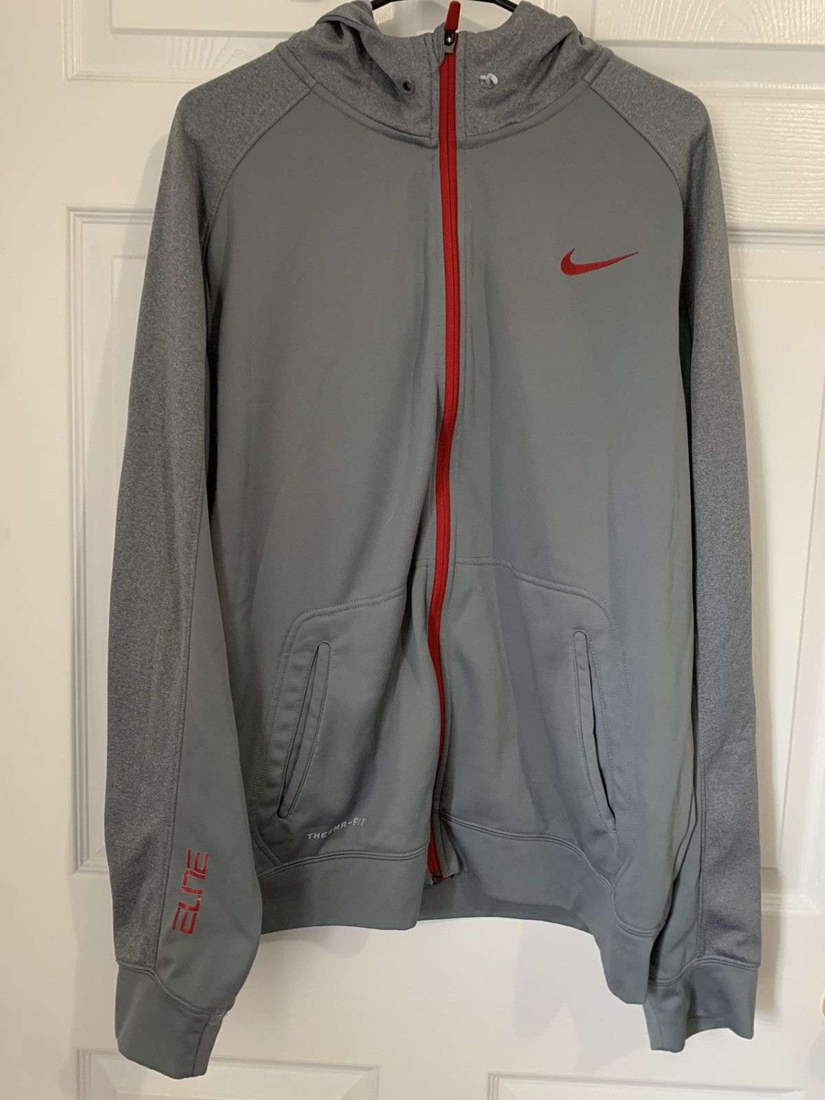 Nike × Vintage Vintage Nike Elite Embroidered Jacket | Grailed